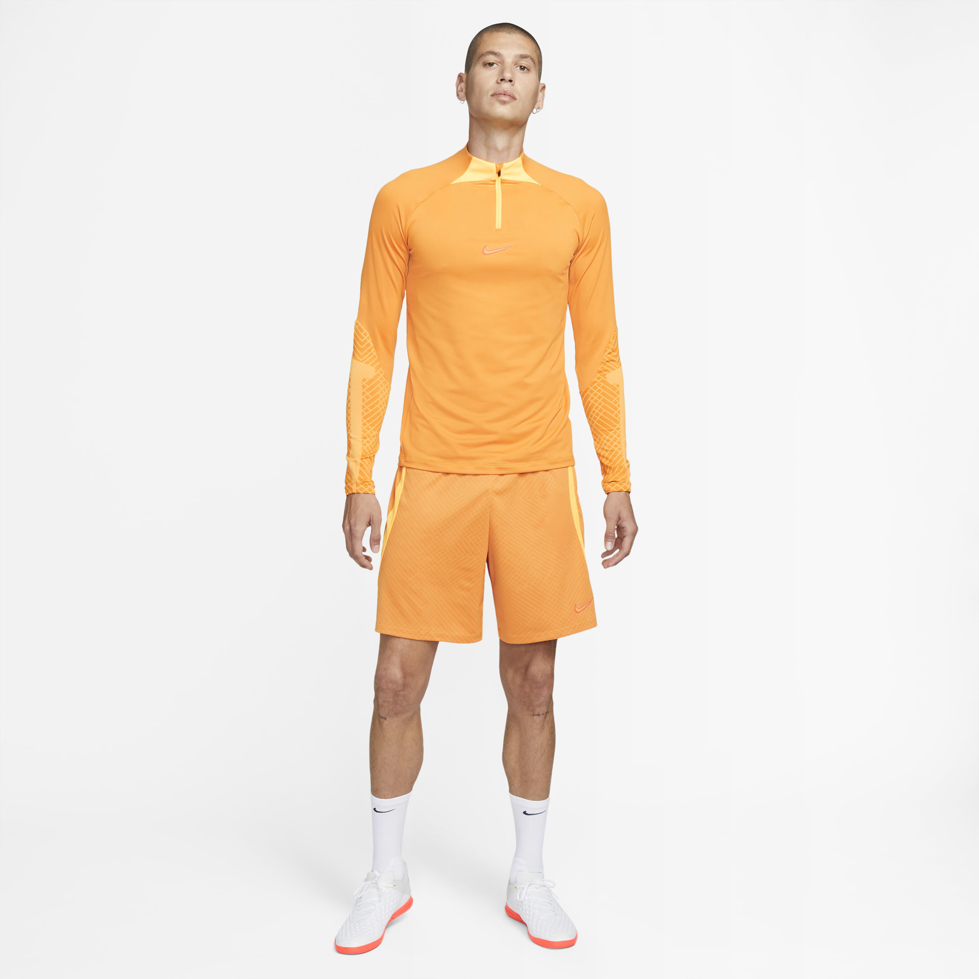 Buy Nike Dri-FIT Strike Men's Football Shorts - Light Curry/Laser ...