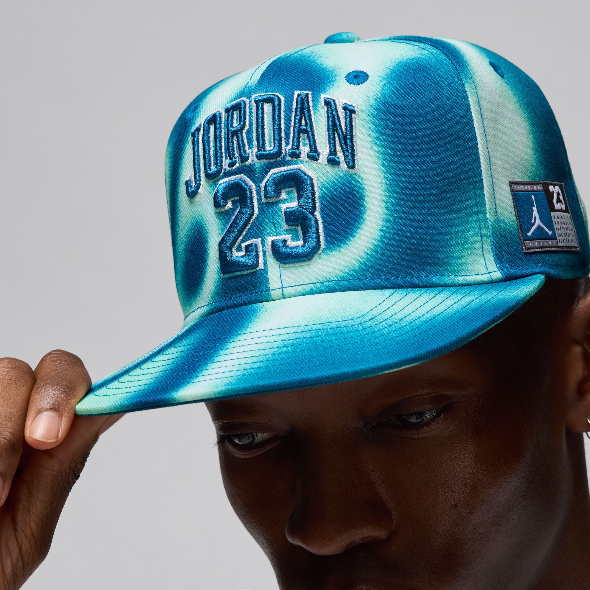 Buy Jordan Jersey Flat Brim Cap Big Kids' Hat - Industrial Blue | Nike ...