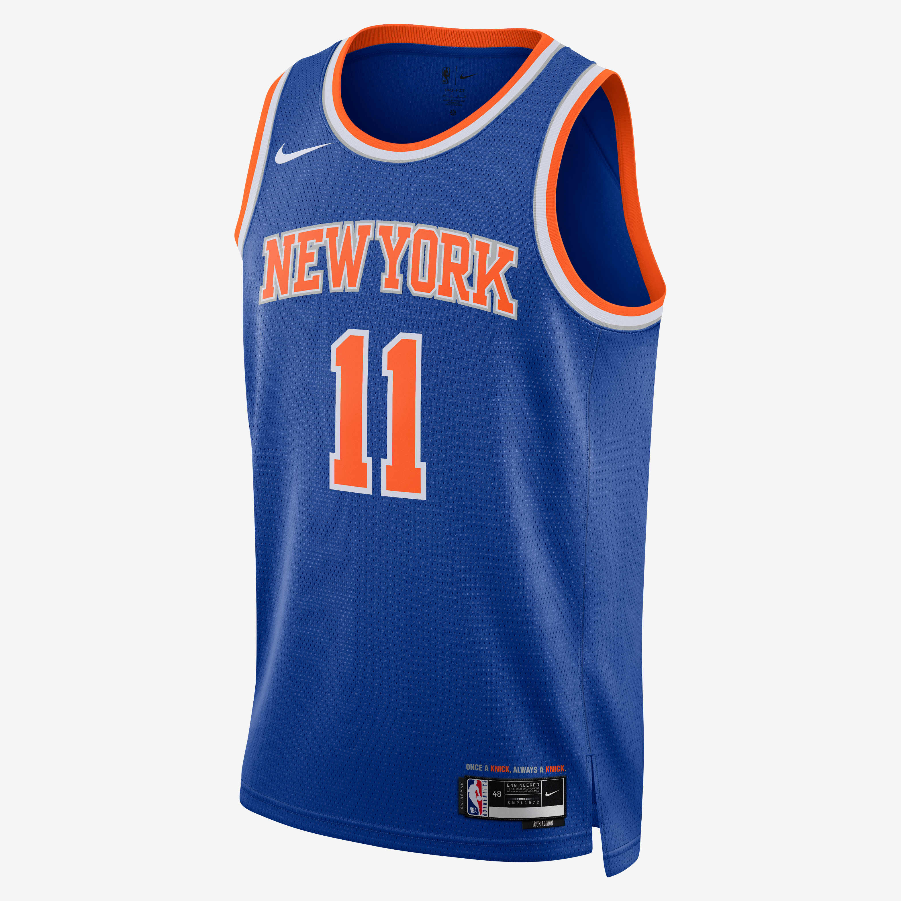 Buy New York Knicks Icon Edition Men's Nike Dri-FIT NBA Swingman Jersey ...