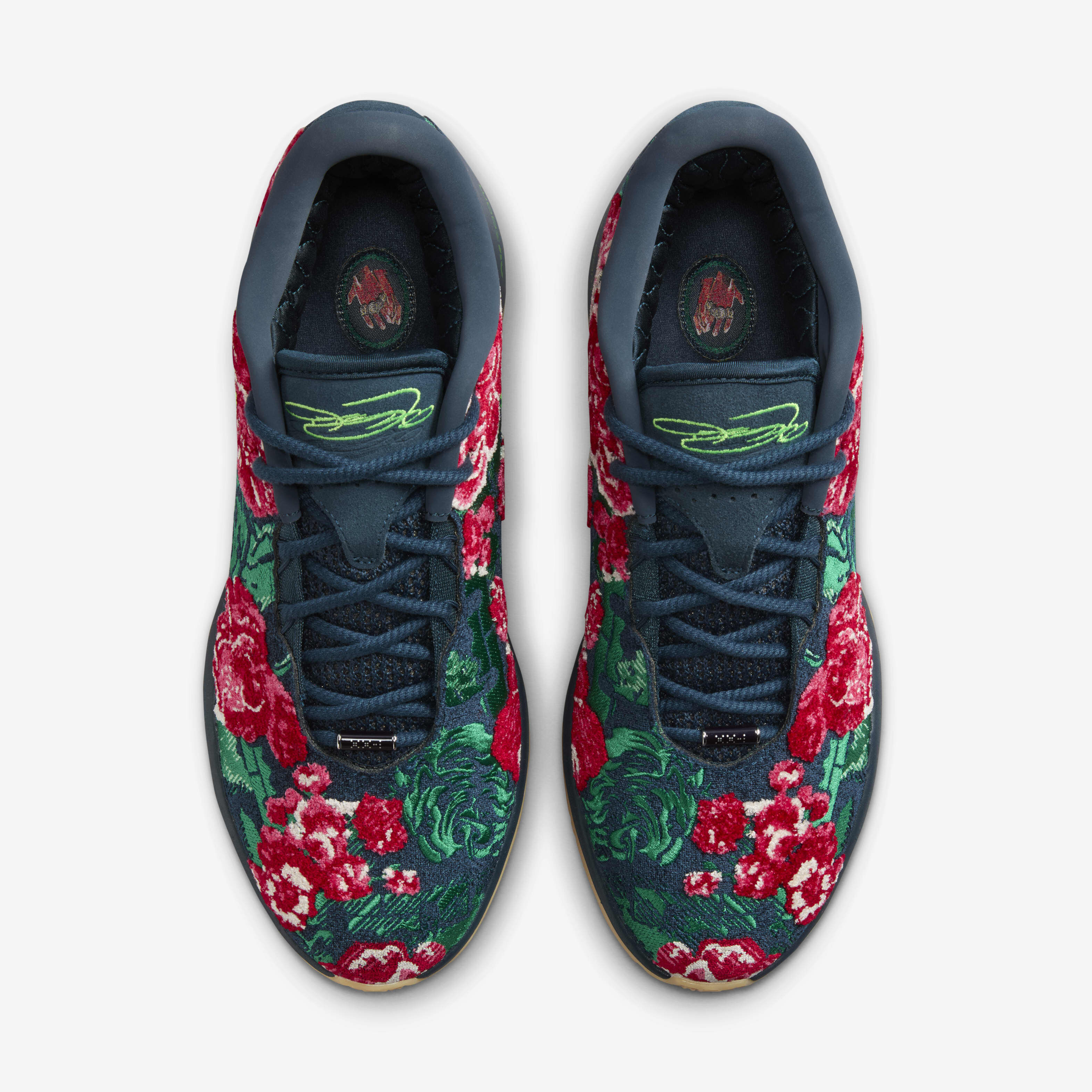 Buy LeBron XXI Premium Basketball Shoes - Armoury Navy/Malachite/Spring ...