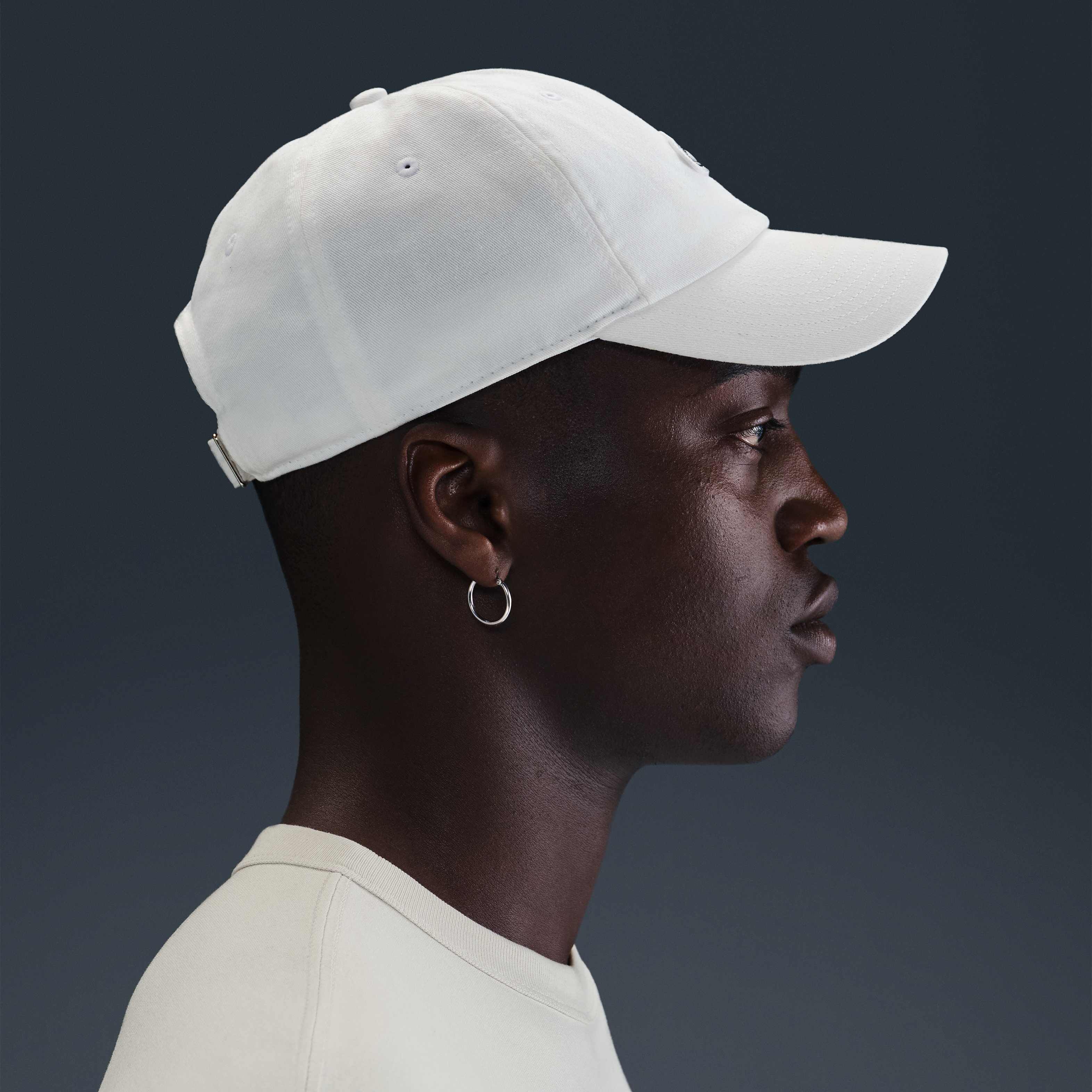 Buy Nike Club Unstructured Cortez Patch Cap - White @ Nike UAE