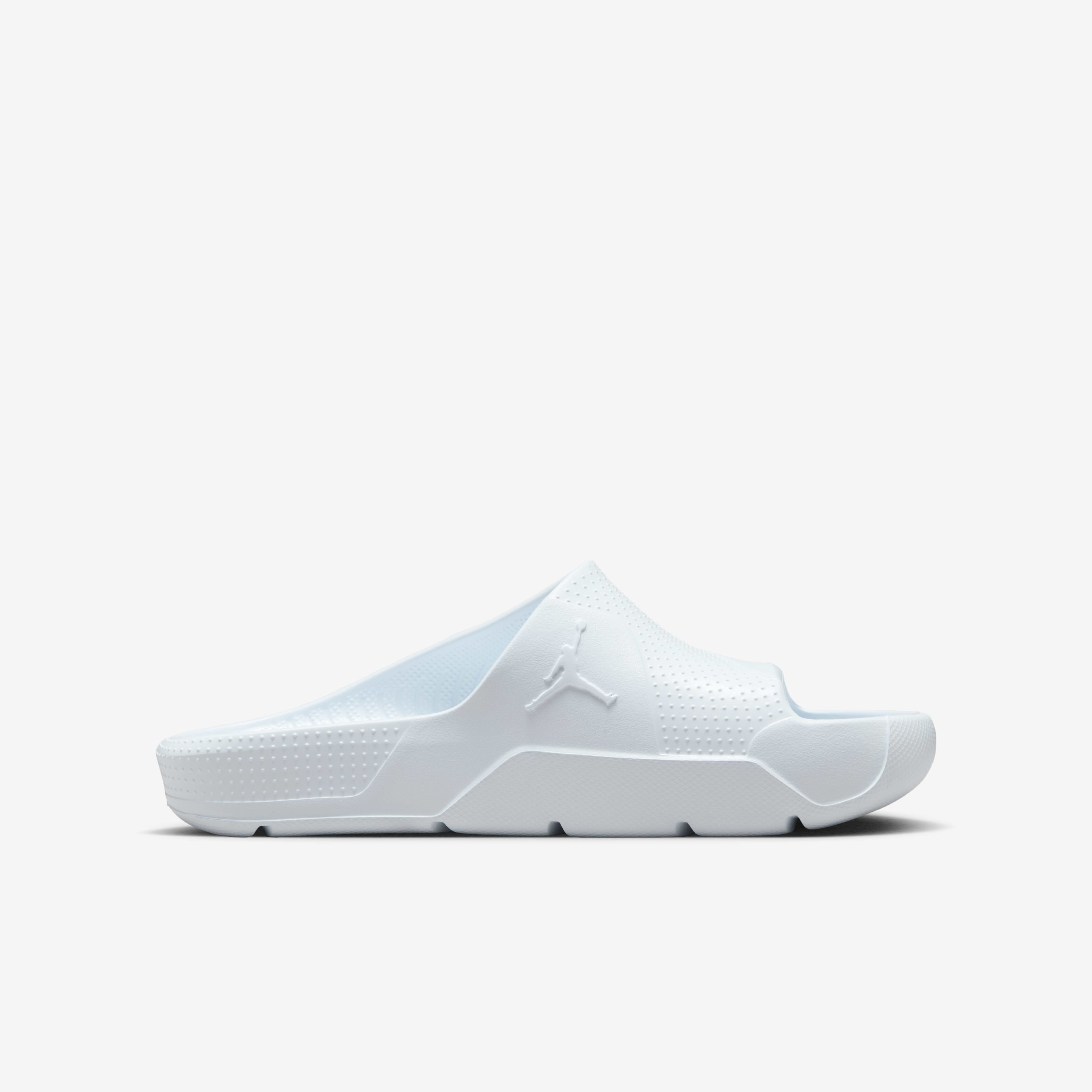 Buy Jordan Post Older Kids' Slides - Football Grey/Football Grey | Nike ...