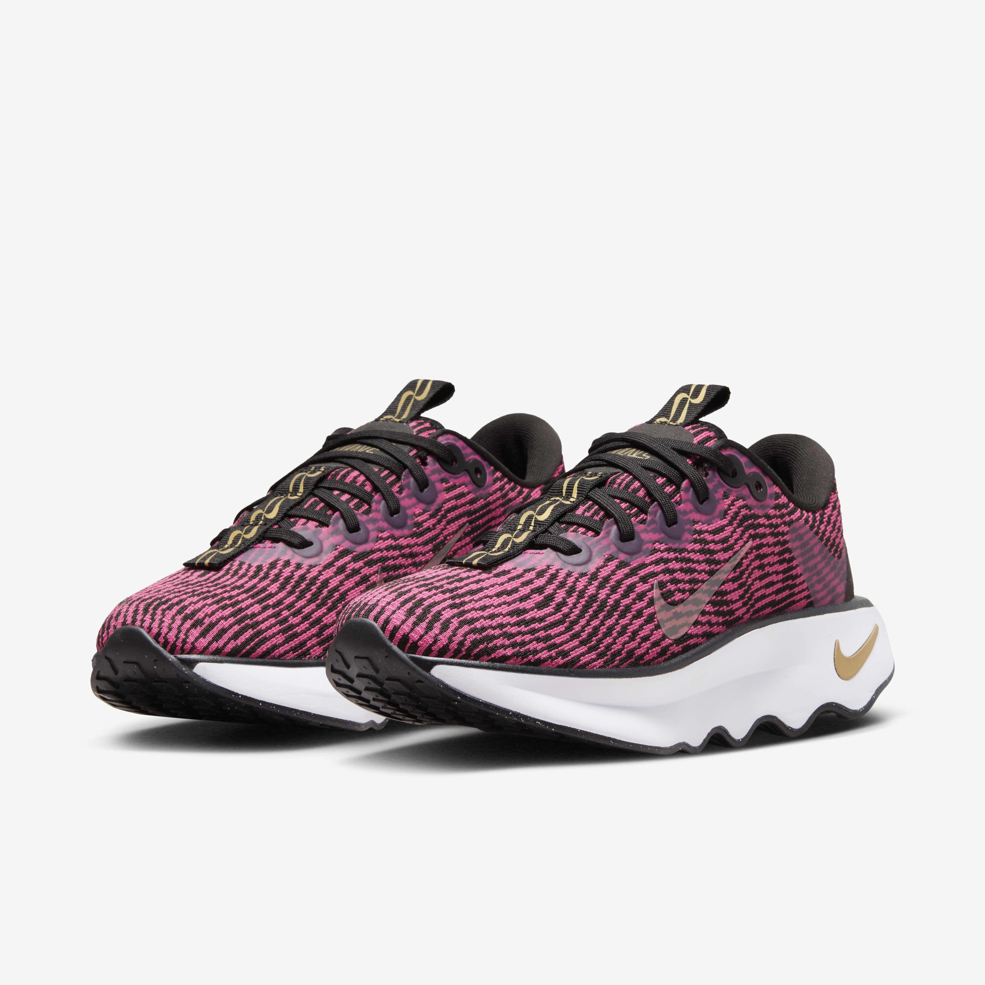 Buy Nike Motiva Women's Walking Shoes - Black/Metallic Gold/White ...