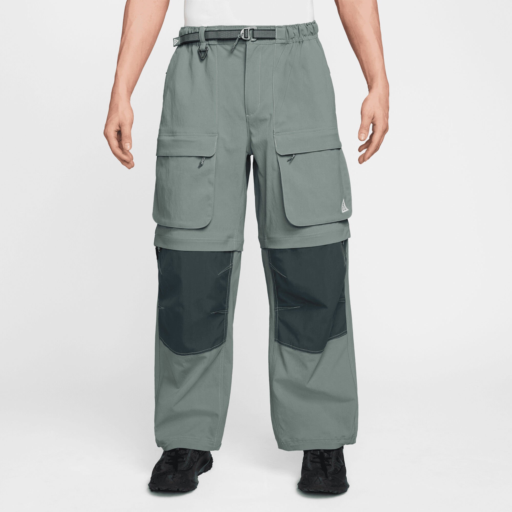 Buy Nike ACG 'Smith Summit' Men's Zip Cargo Trousers - Clay Green/Seaweed/Summit White @ Nike UAE