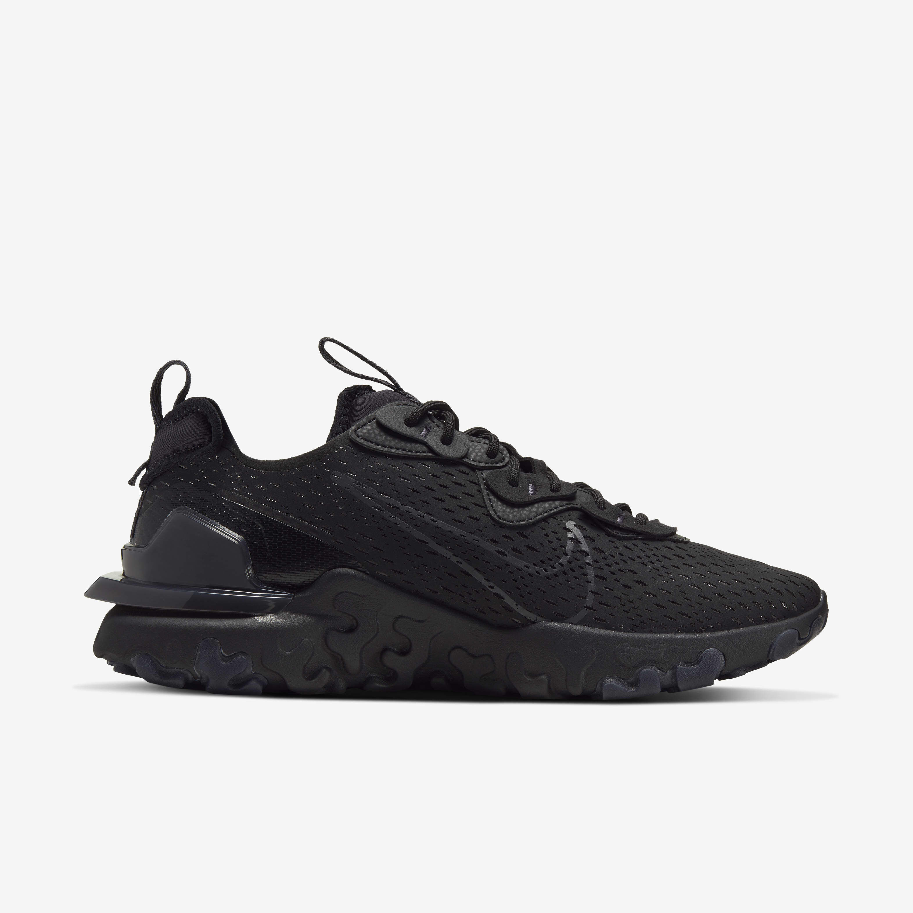 Buy Nike React Vision Men's Shoe - Black/Black/Anthracite/Anthracite ...