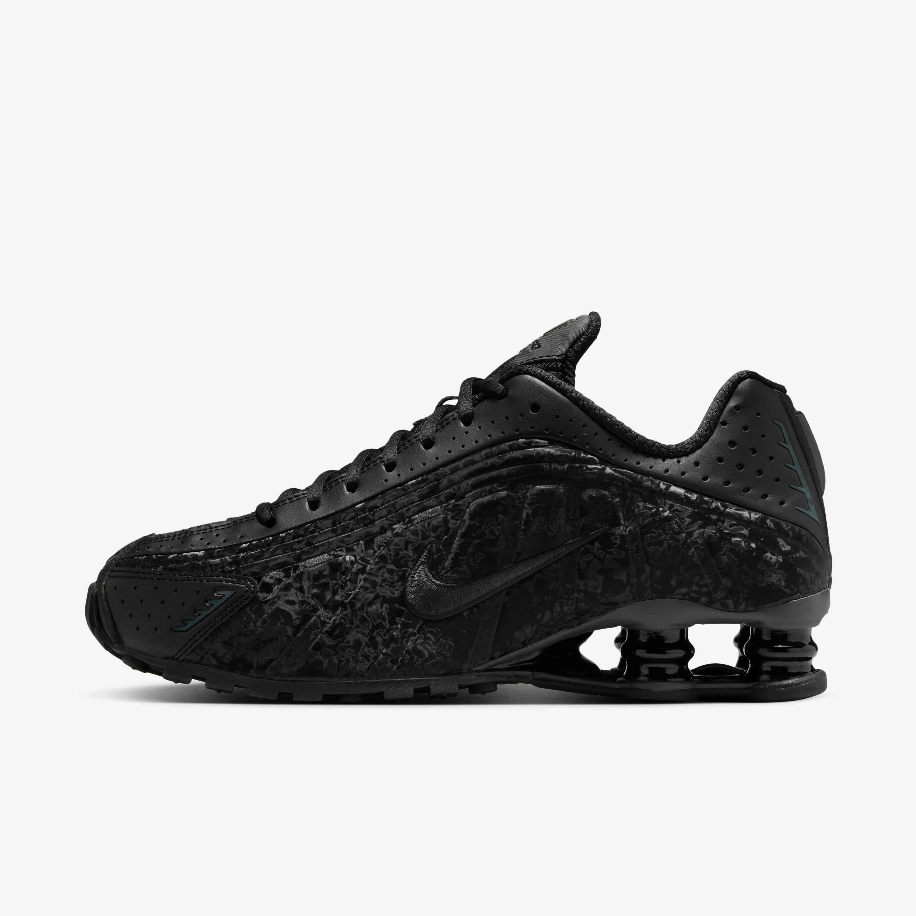 Buy Nike Shox R4 Women's Shoes - Black/Dark Smoke Grey | Nike UAE Official