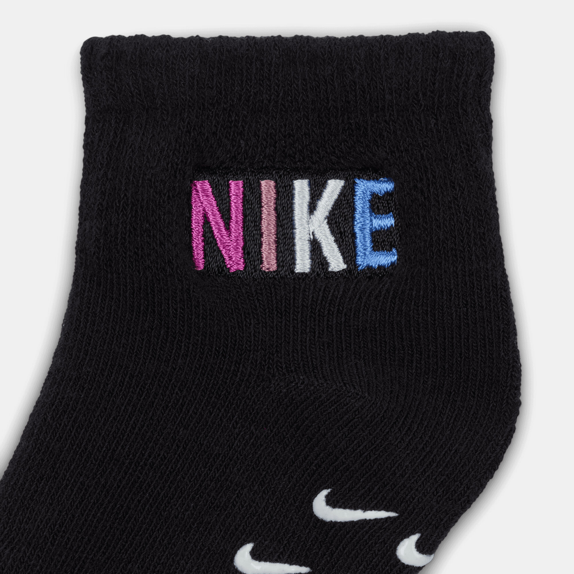 Buy Nike Powder Play Baby (12-24M) Gripper Socks (3 Pairs) - White ...