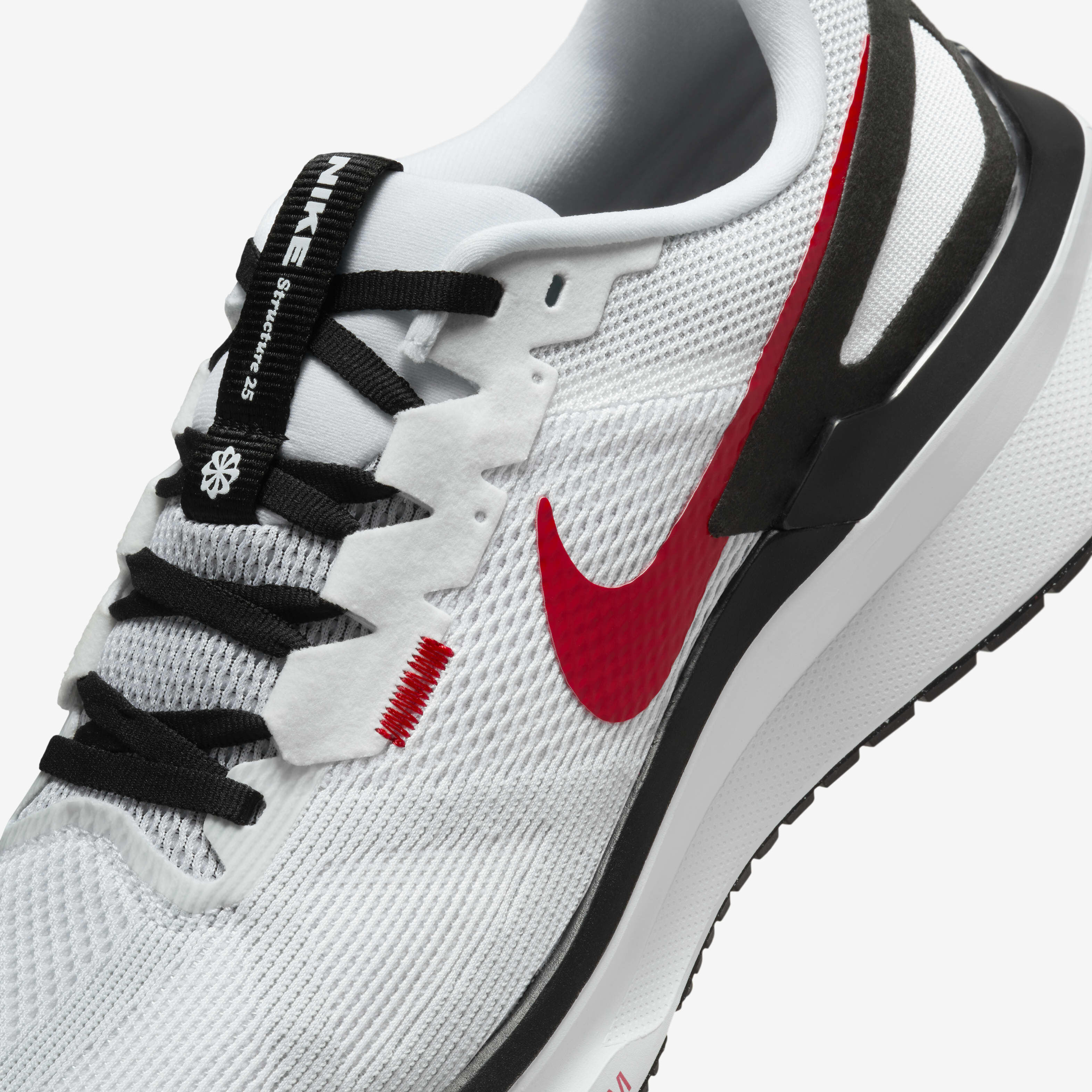 Buy Nike Structure 25 Men's Road Running Shoes - White/Black/Light ...