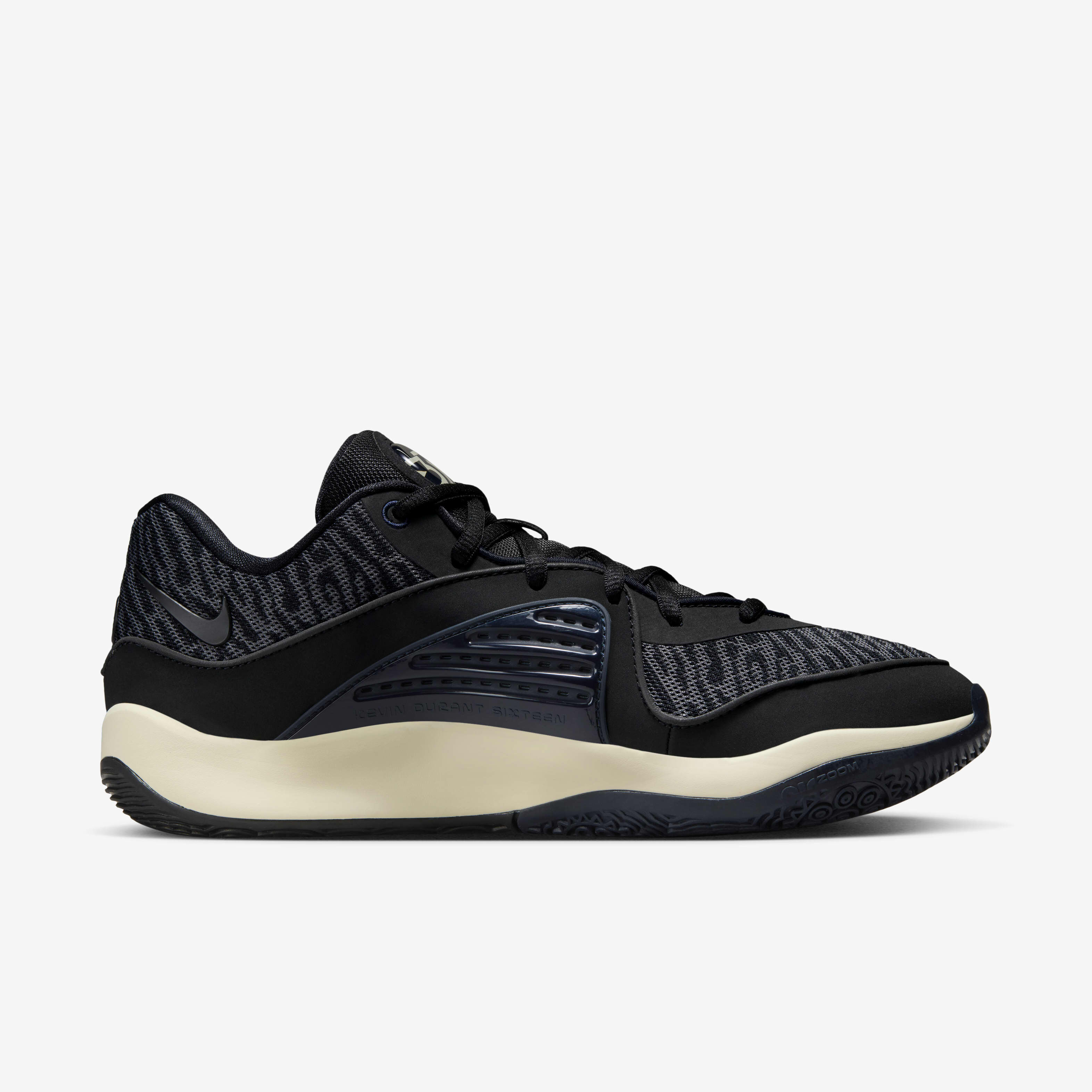 Buy KD16 Basketball Shoes - Black/Dark Smoke Grey/Coconut Milk/Black ...