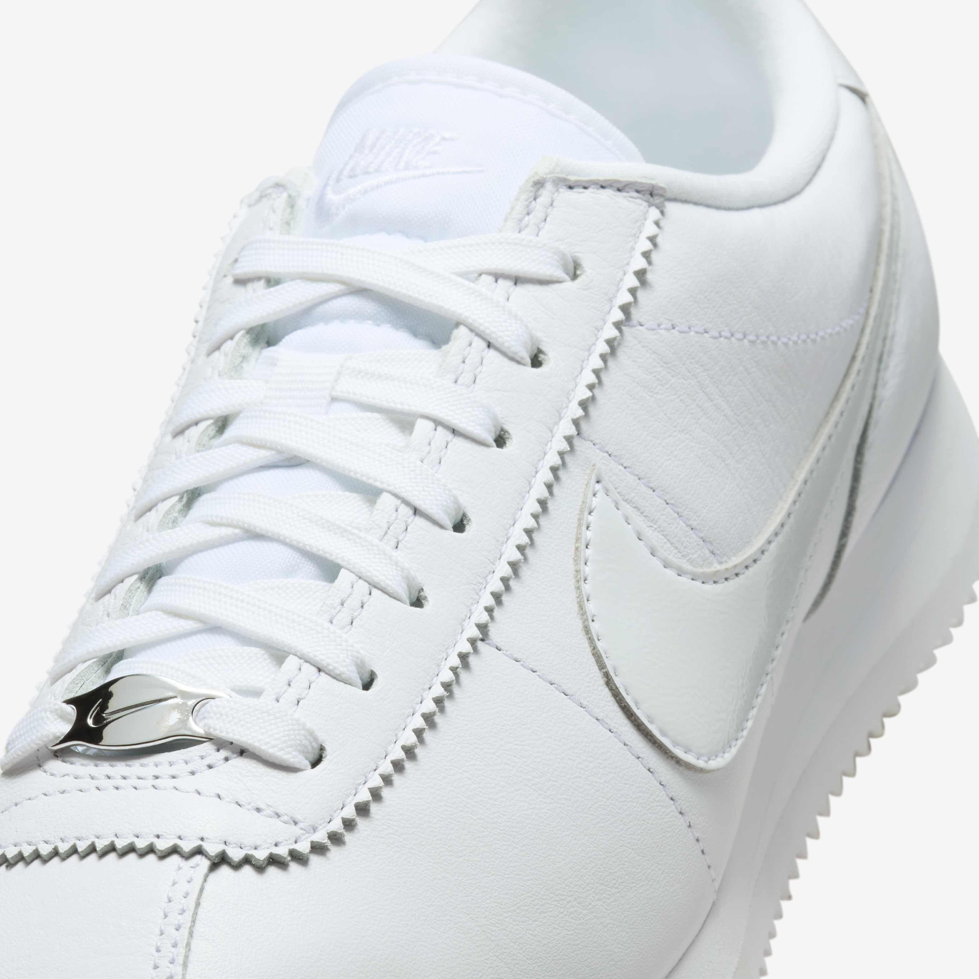 Buy Nike Cortez 23 Premium Leather Shoes - White/White | Nike UAE Official