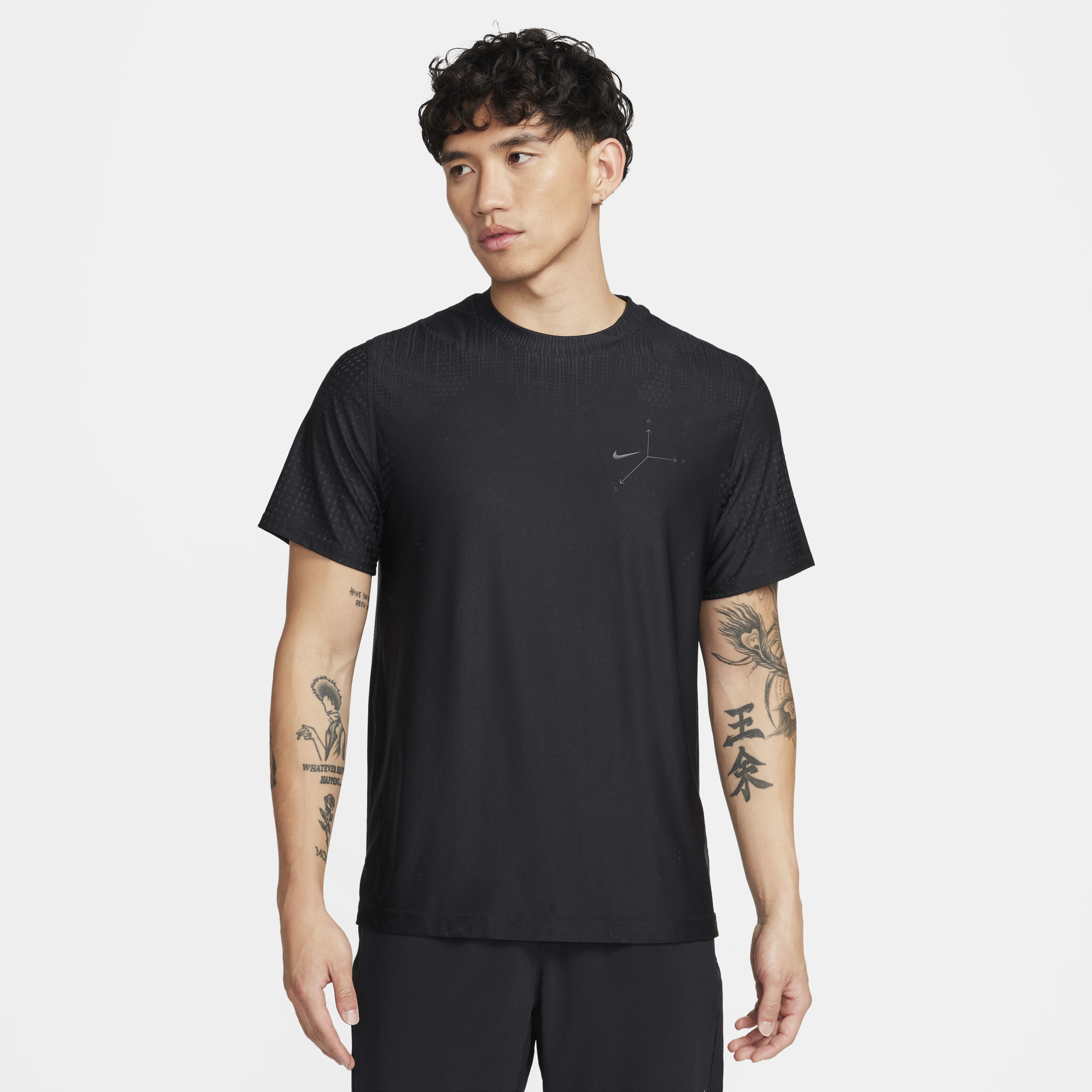 Buy Nike APS Men's Dri-FIT ADV Short-Sleeve Versatile Top - Black/Black ...