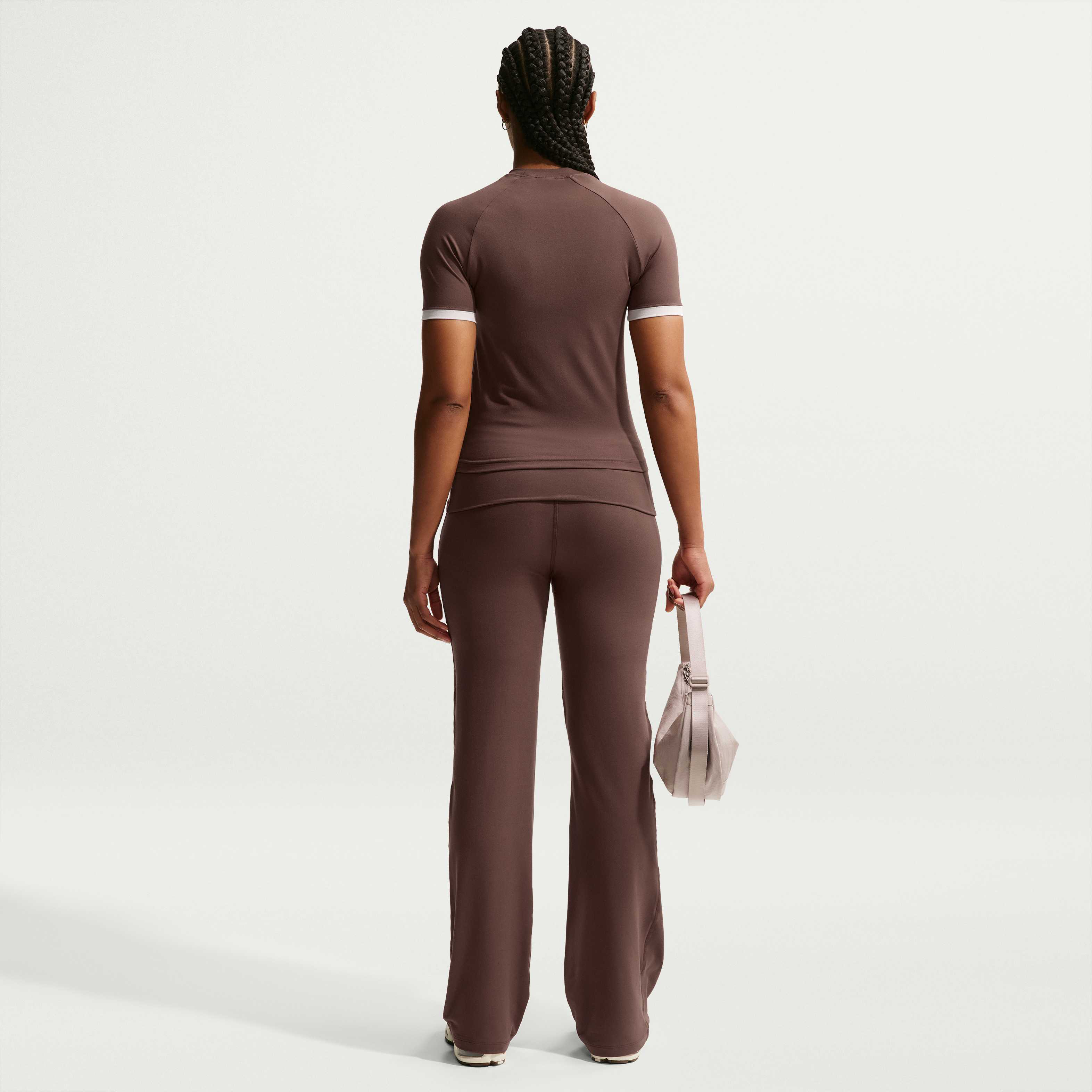 Buy Nike Sportswear Women's Flared Trousers - Light Chocolate @ Nike UAE