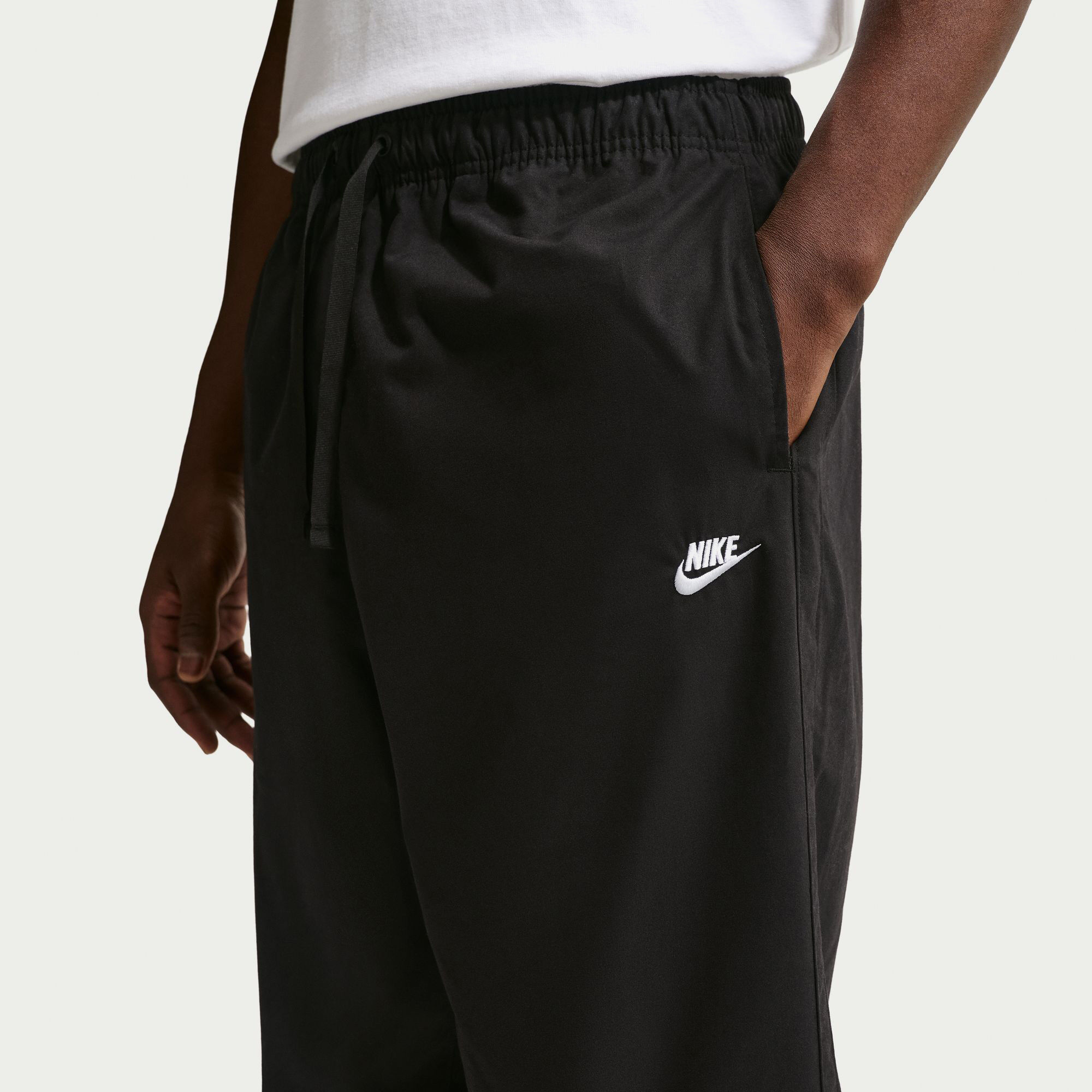 Buy Nike Sportswear Club Men's Pants - Black/White @ Nike UAE