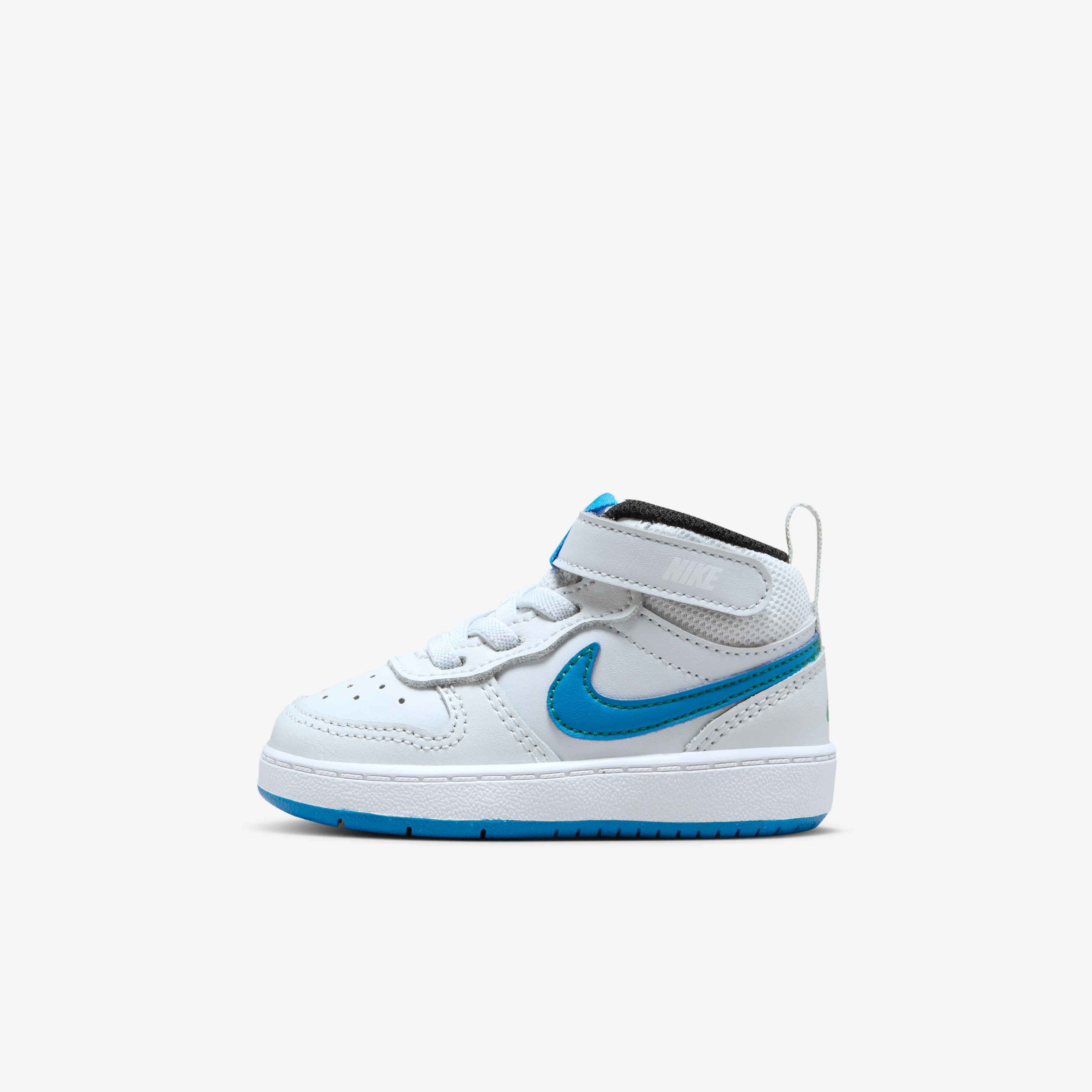 Buy Nike Court Borough Mid 2 Baby/Toddler Shoes - Pure Platinum/White ...