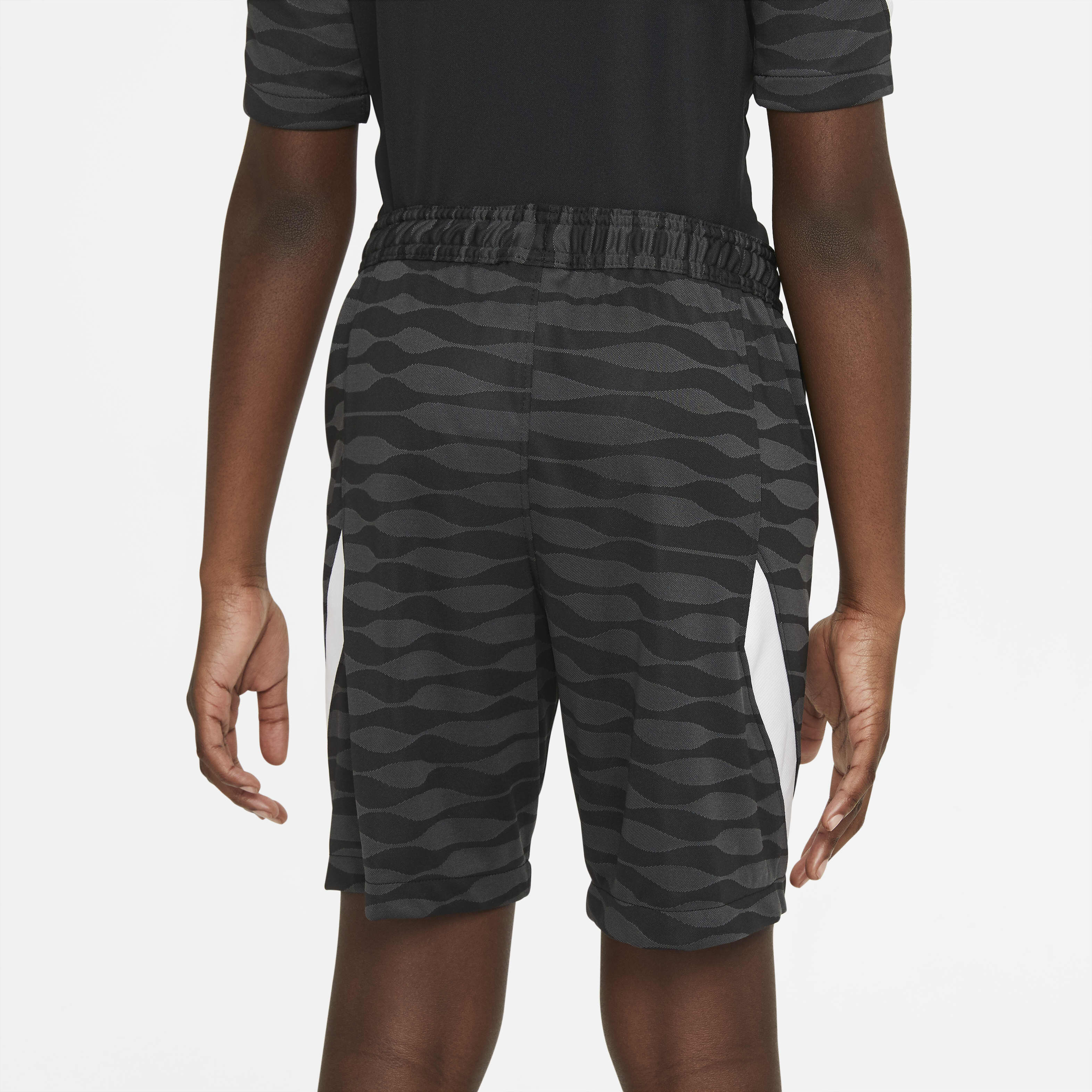 Buy Nike Dri-FIT Strike Older Kids' Knit Football Shorts - Black ...