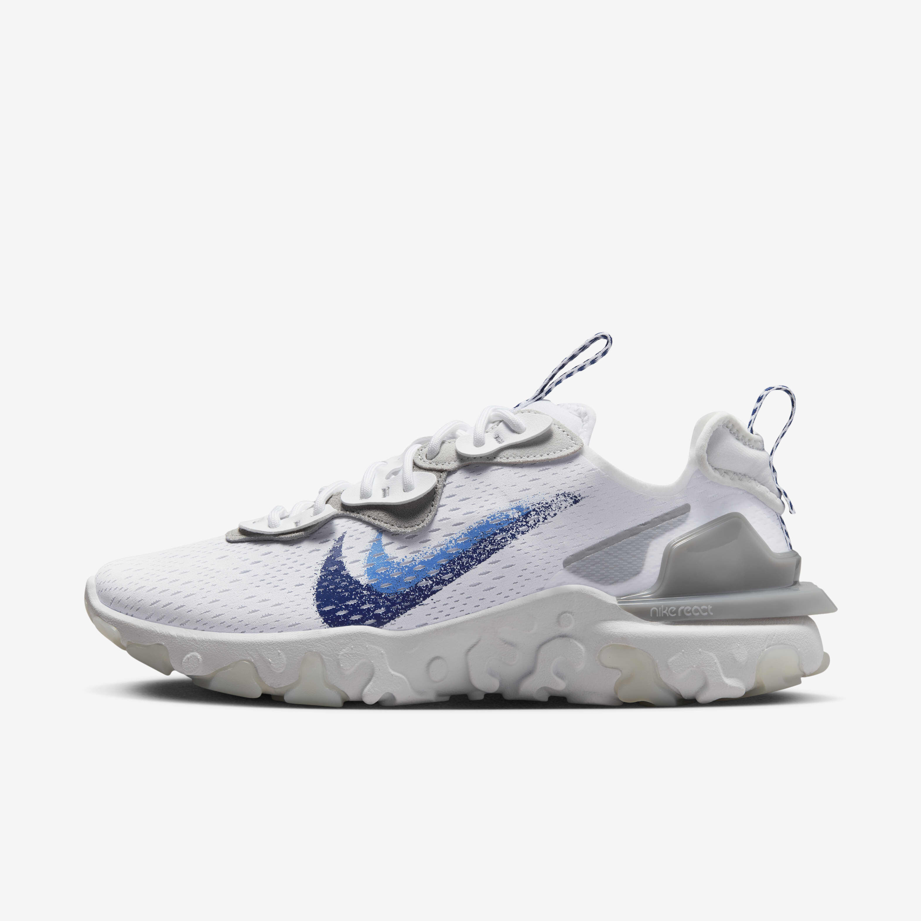 Buy Nike React Vision Men's Shoes - White/Deep Royal Blue/Photon Dust ...