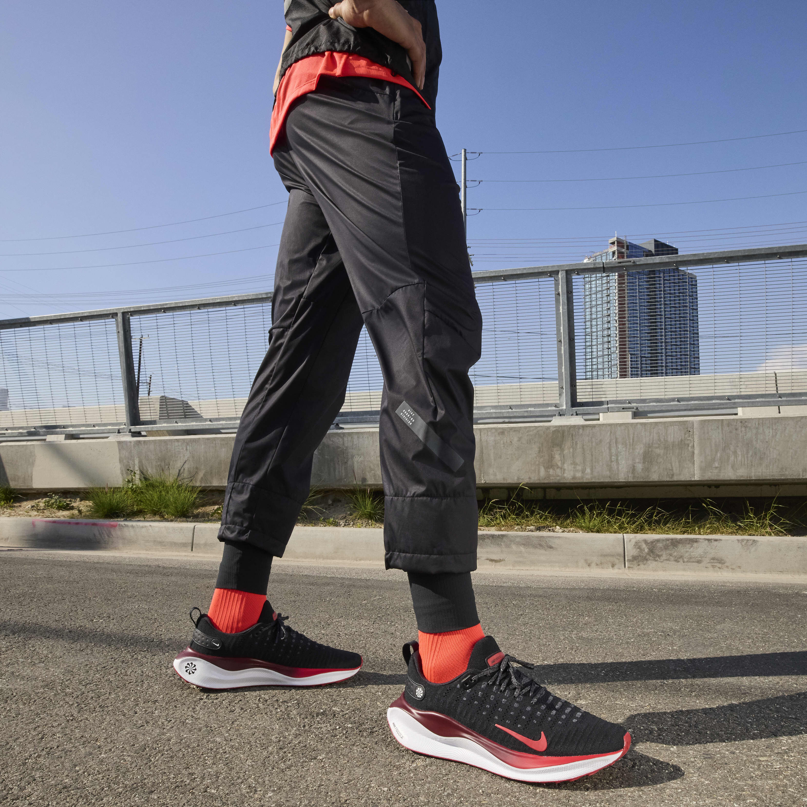 Buy Nike InfinityRN 4 Men's Road Running Shoes - Black/Team Red/White ...