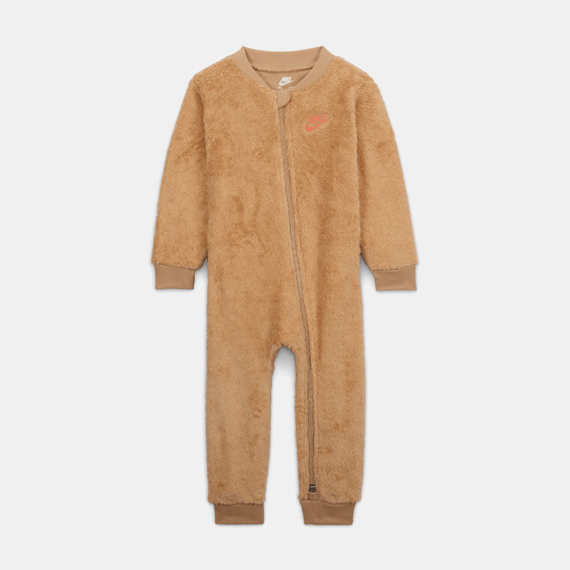 Buy Nike Sportswear Powder Play Baby (12-24M) Cozy Coverall - Hemp ...