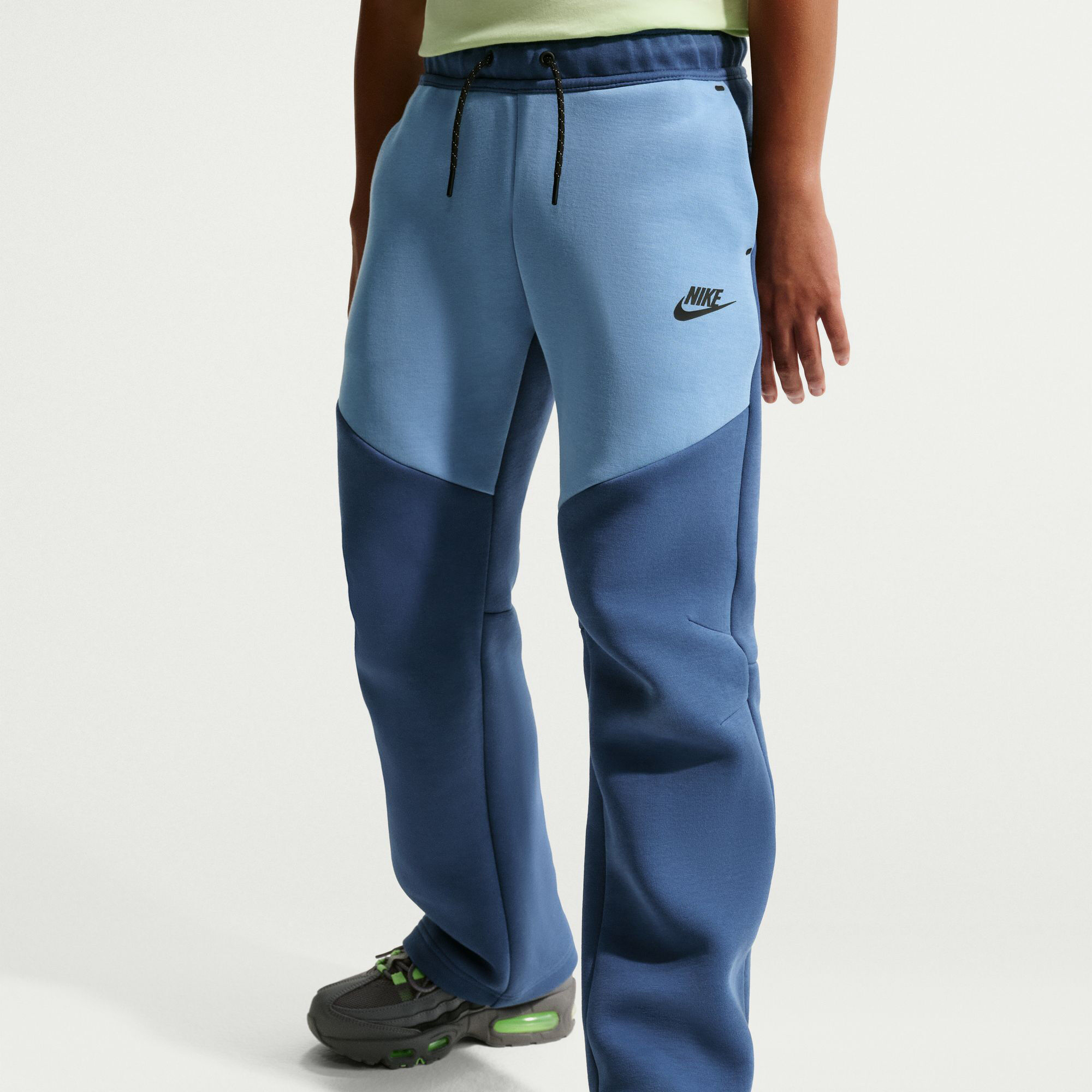 Buy Nike Sportswear Tech Fleece Big Kids' (Boys') Open-Hem Trousers ...