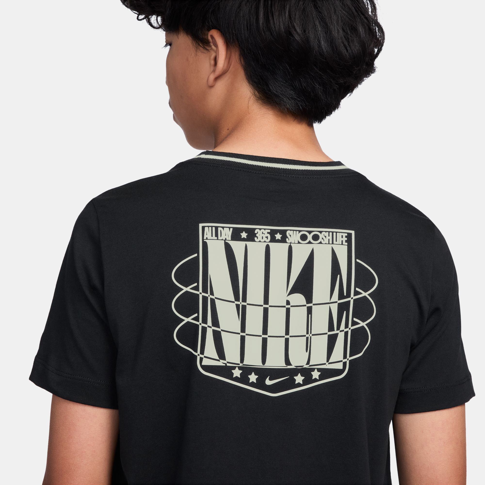 Buy Nike Older Kids' T-Shirt - Black @ Nike UAE