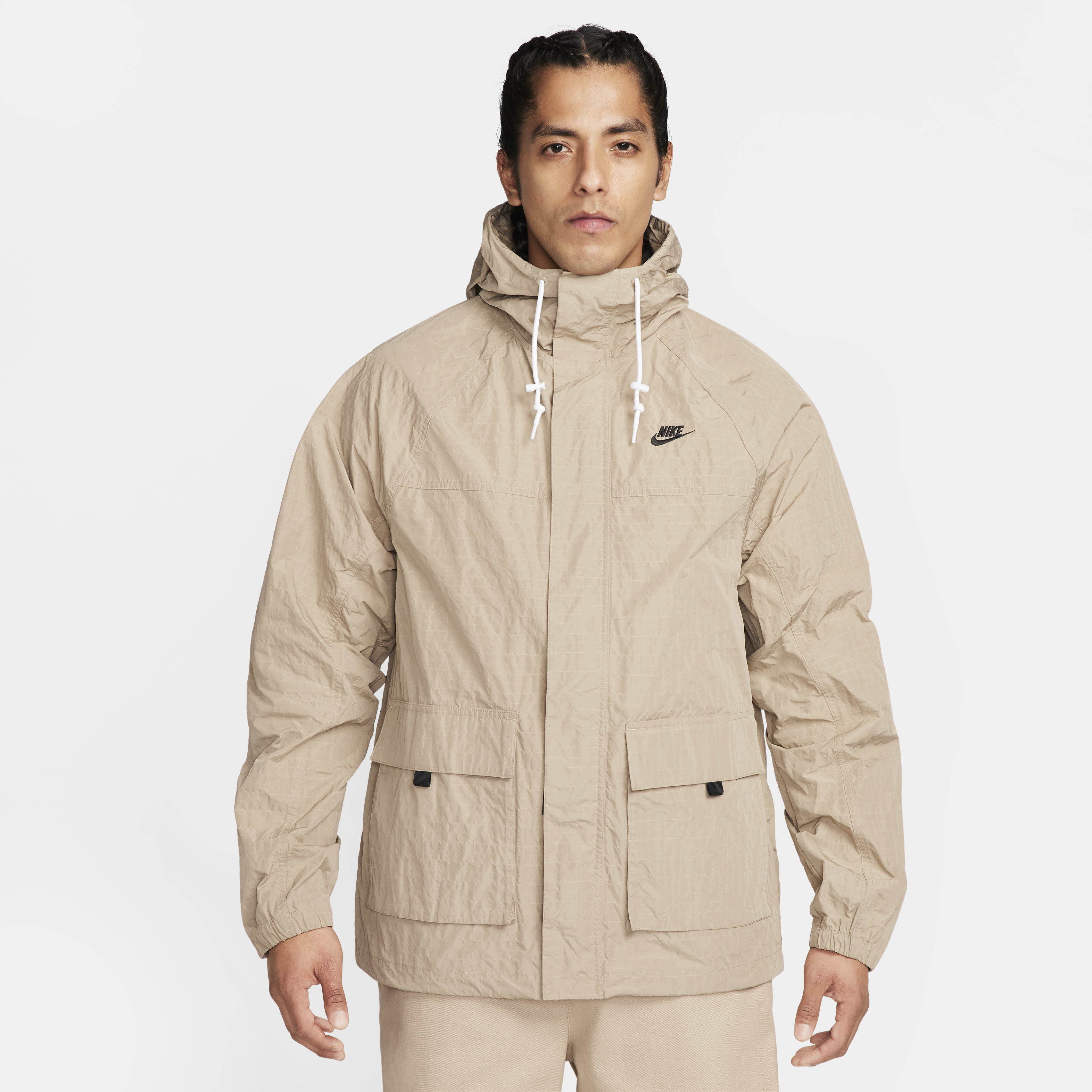 Buy Nike Club Men's Bandon Jacket - Khaki/Black | Nike UAE Official