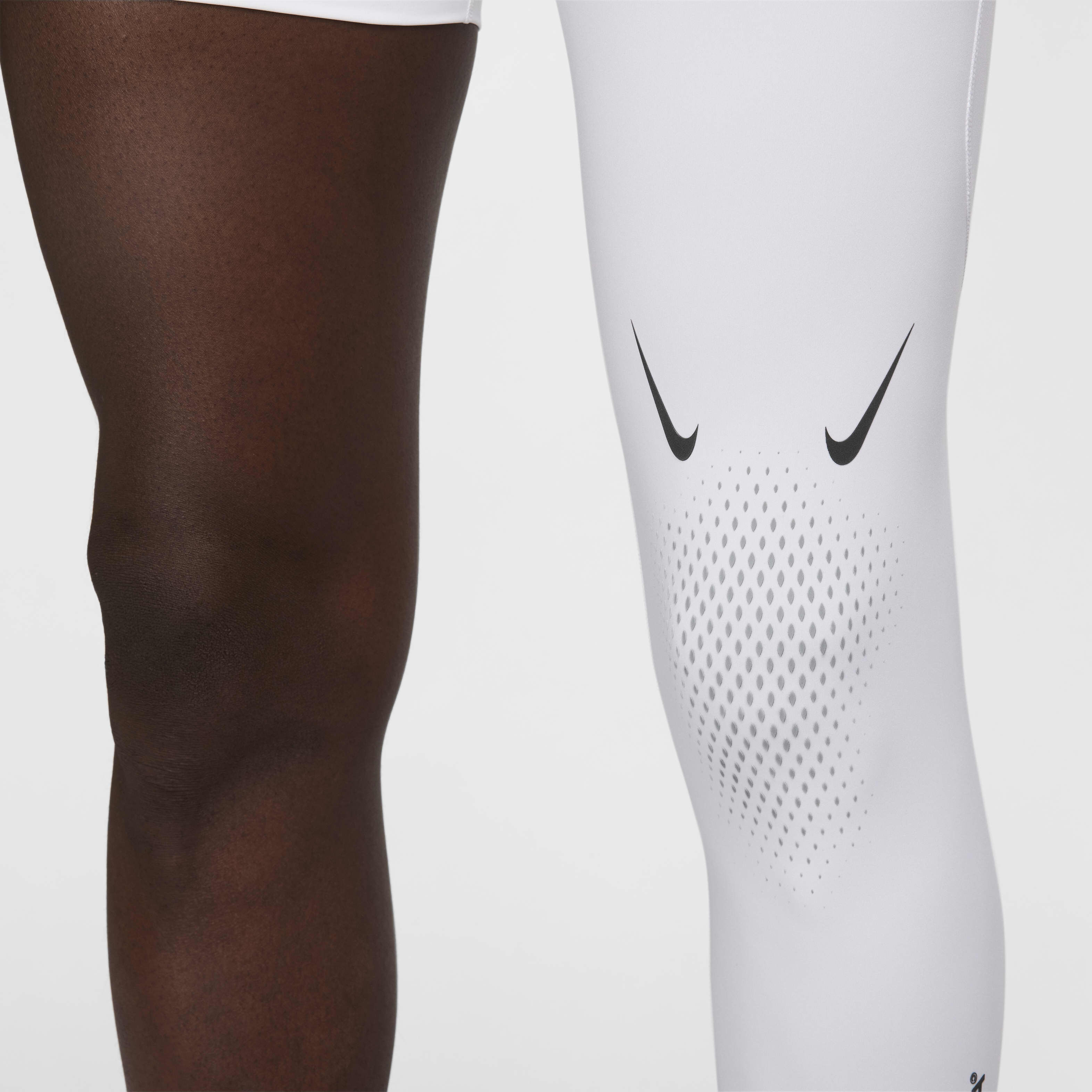 Buy NOCTA Men's Single-Leg Basketball Tights (Left) - White/Black ...