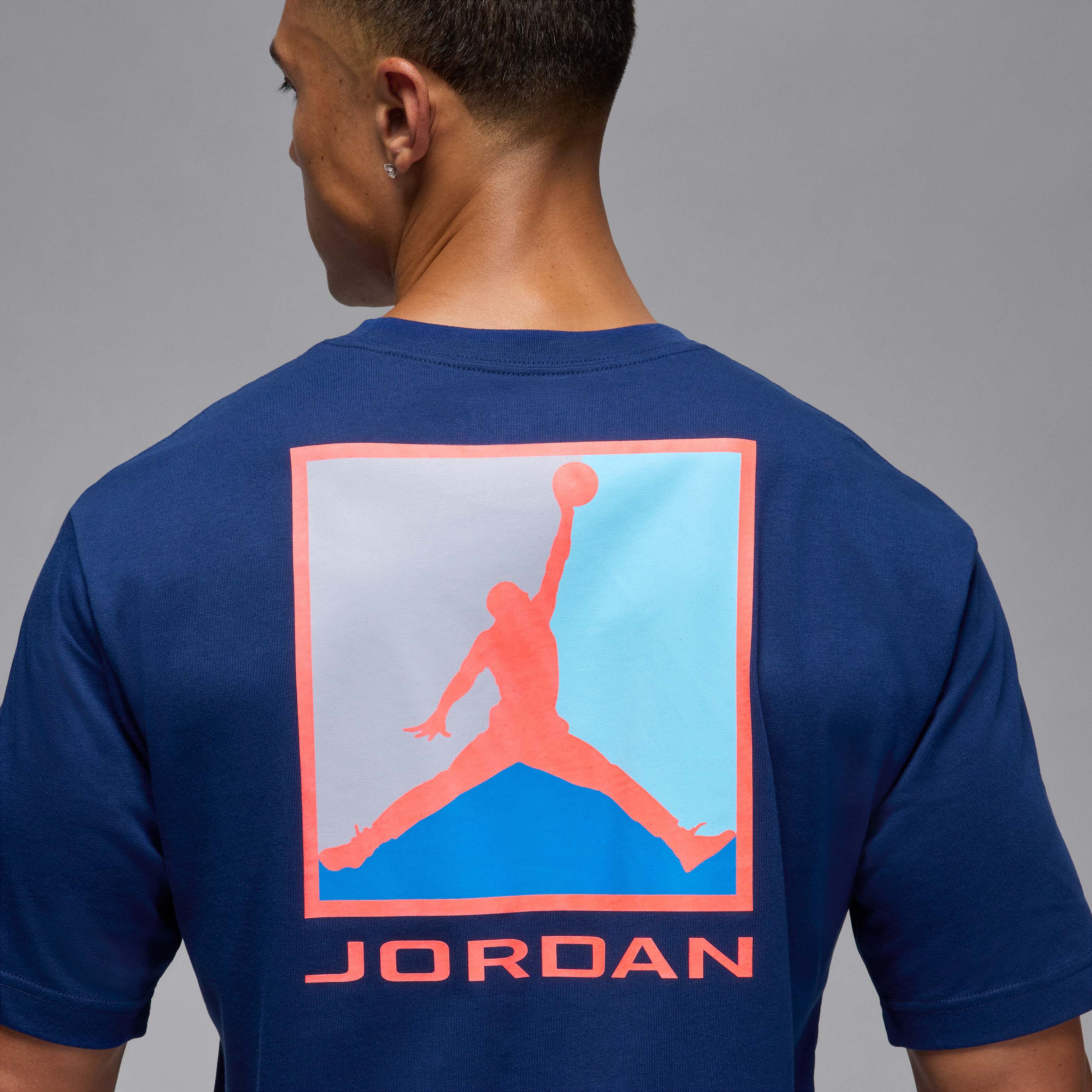 Buy Jordan Brooklyn Men's T-Shirt - Blue Void @ Nike UAE
