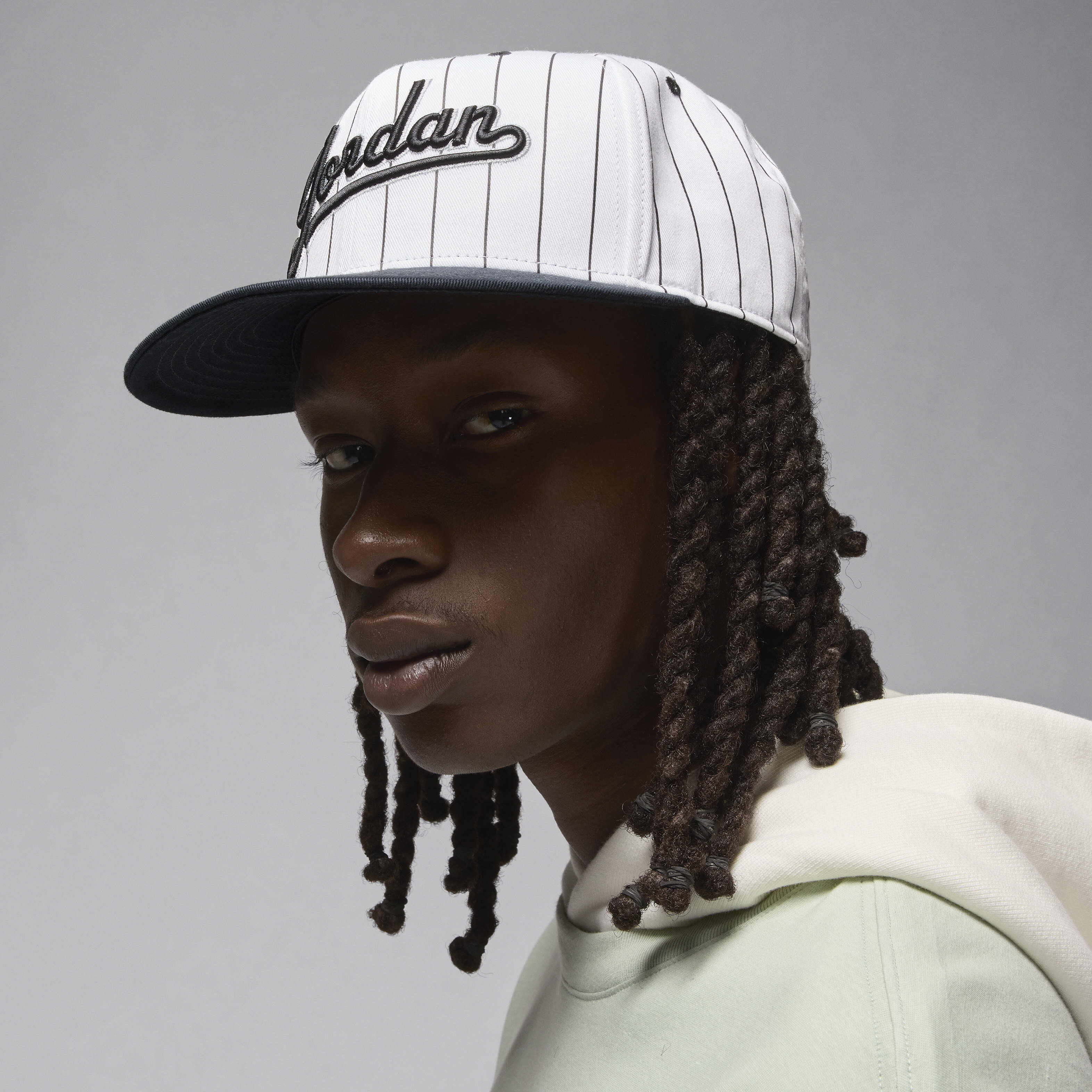 Buy Jordan Flight MVP Pro Structured Cap - White/Black/Black | Nike UAE ...