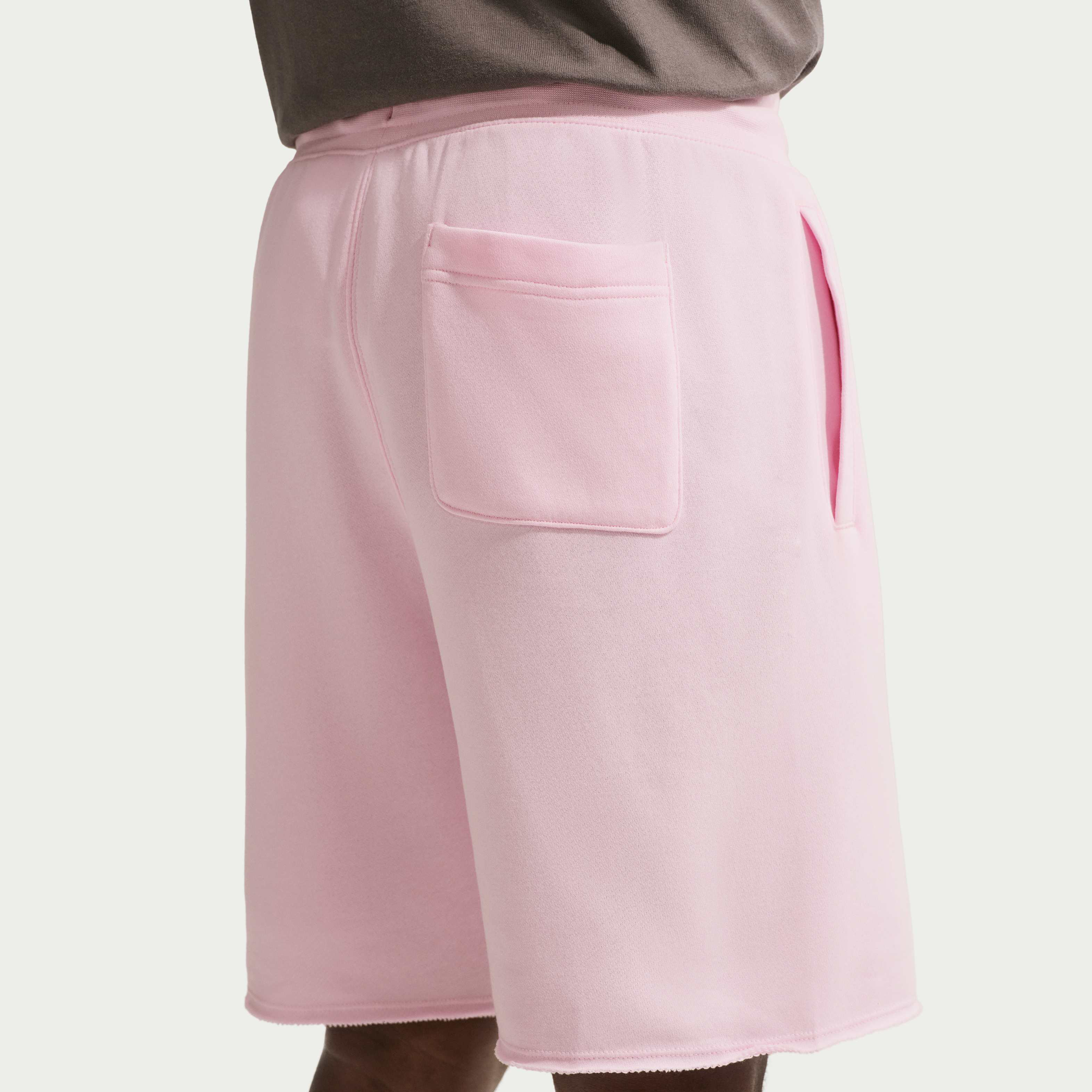 Buy Nike Club Men's French Terry Alumni Shorts - Pink Foam/Pink Foam ...