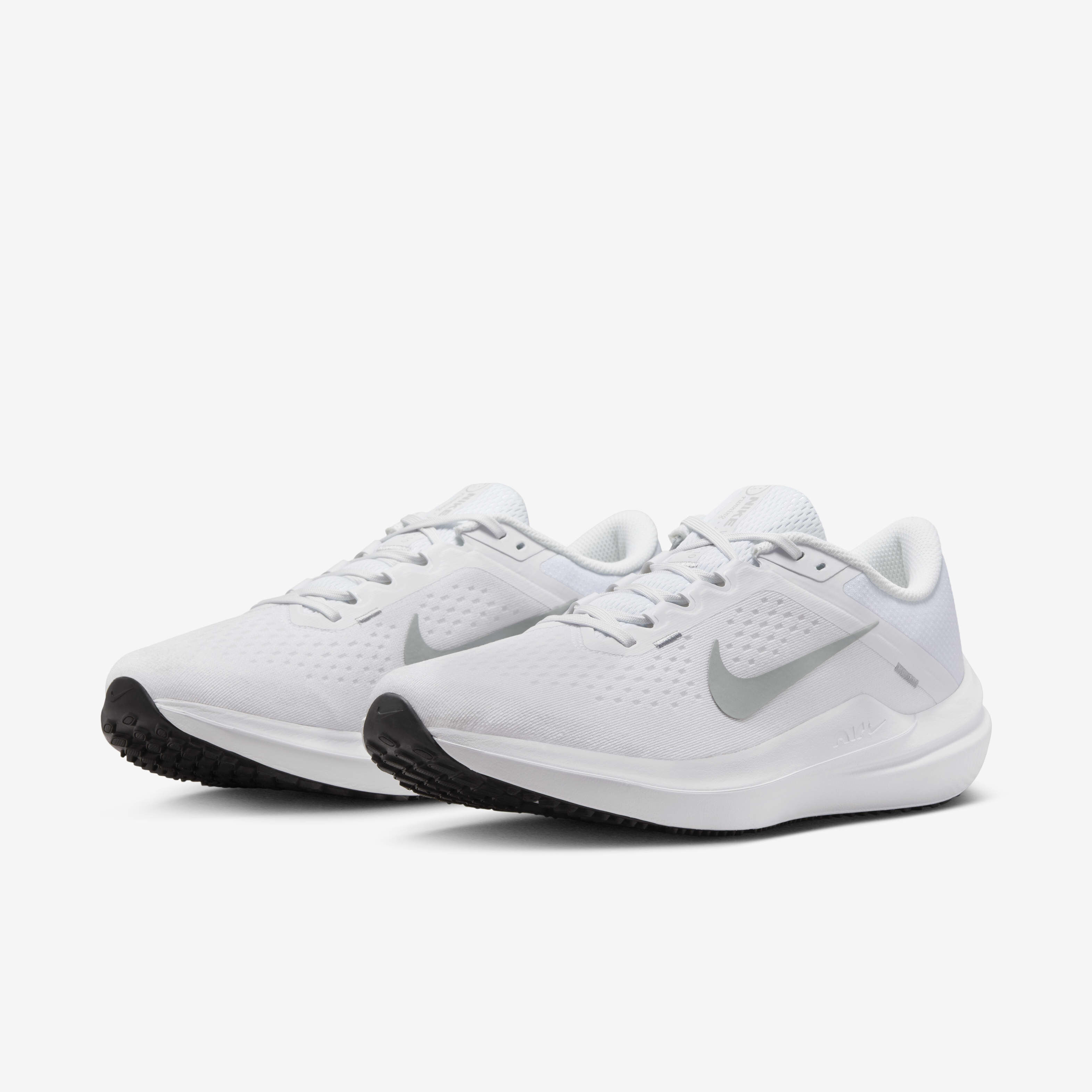 Buy Nike Winflo 10 Men's Road Running Shoes - White/White/Wolf Grey ...