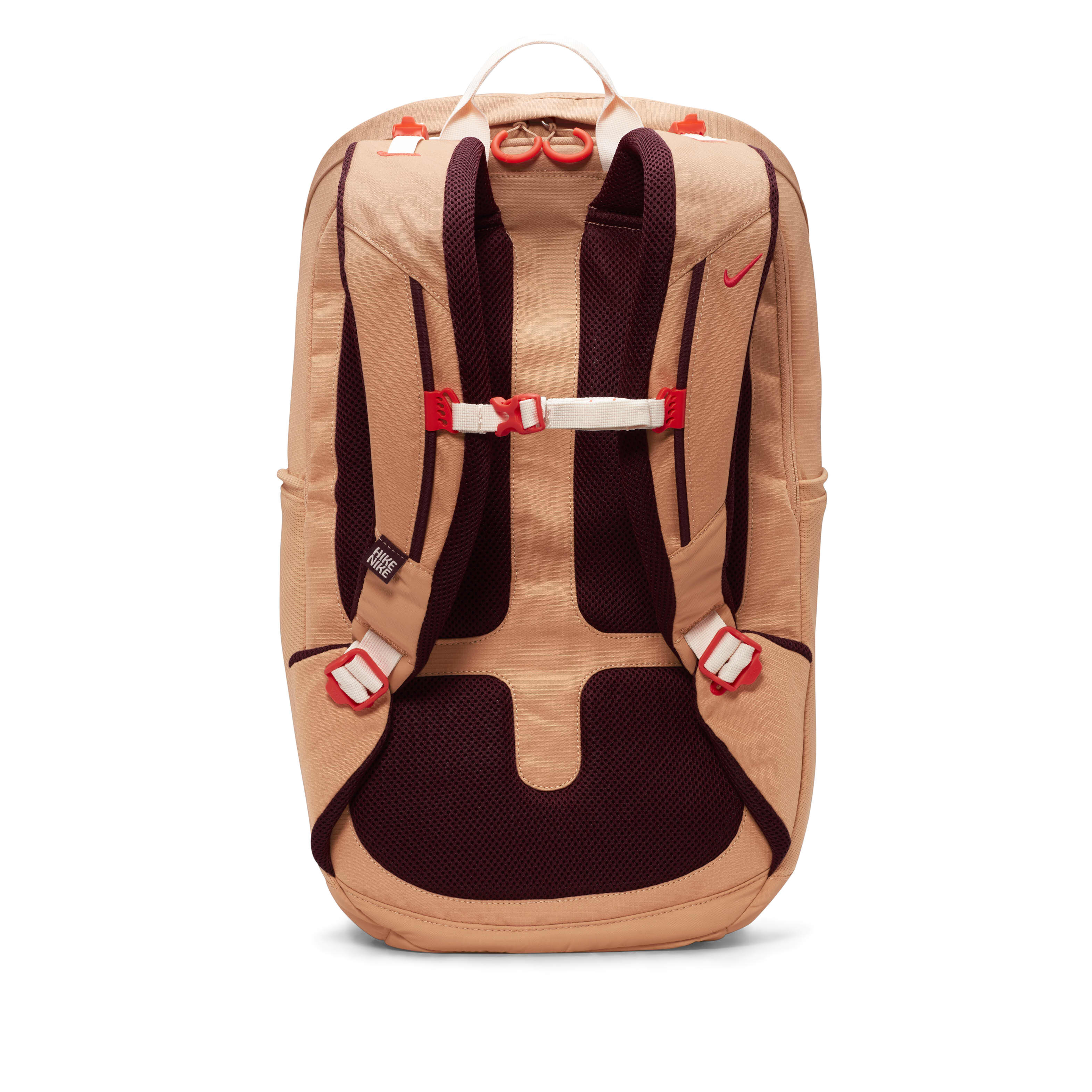 Buy Nike Hike Backpack (27L) - Amber Brown/Night Maroon/Bright Crimson ...