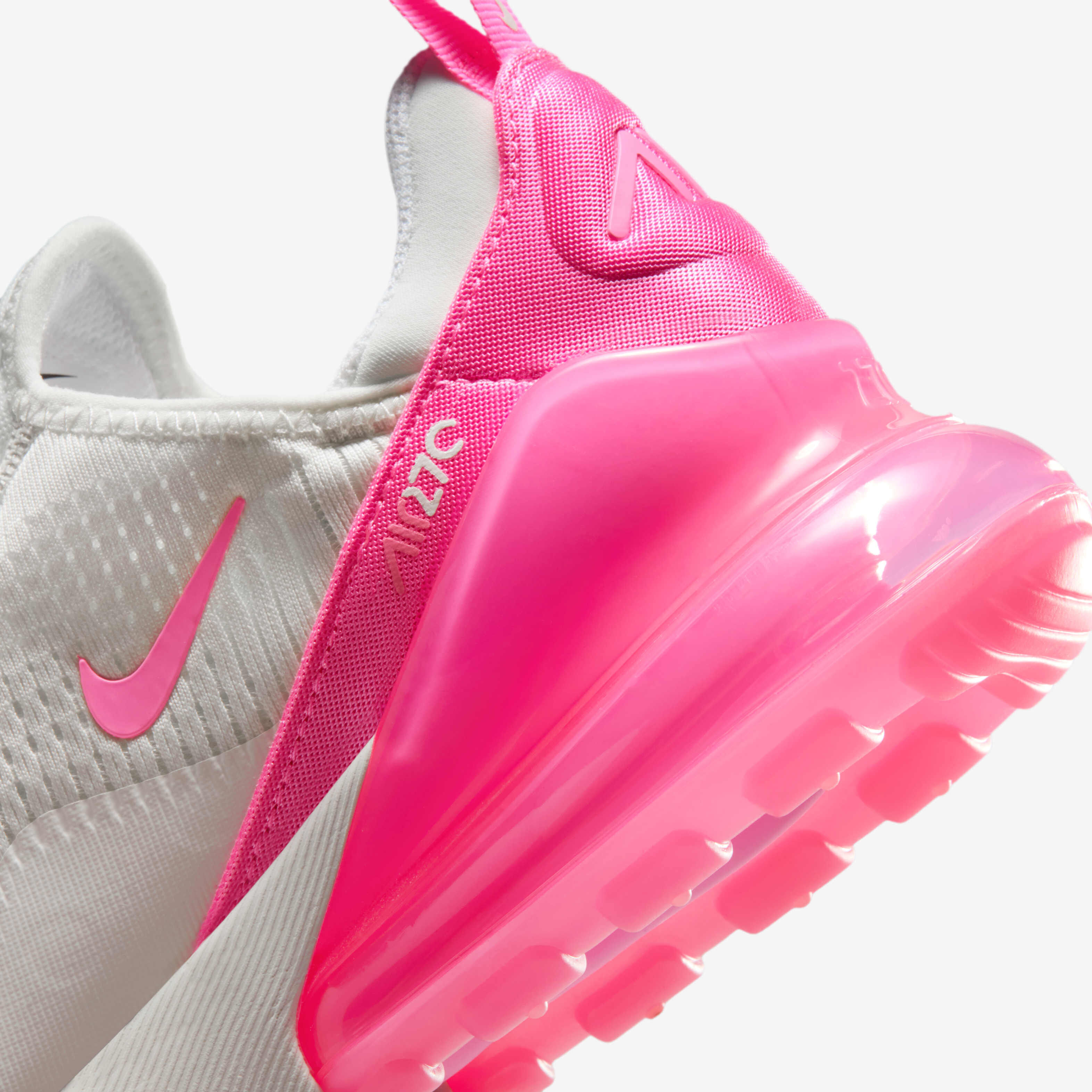Buy Nike Air Max 270 Women's Shoes - Summit White/Summit White/Pink ...