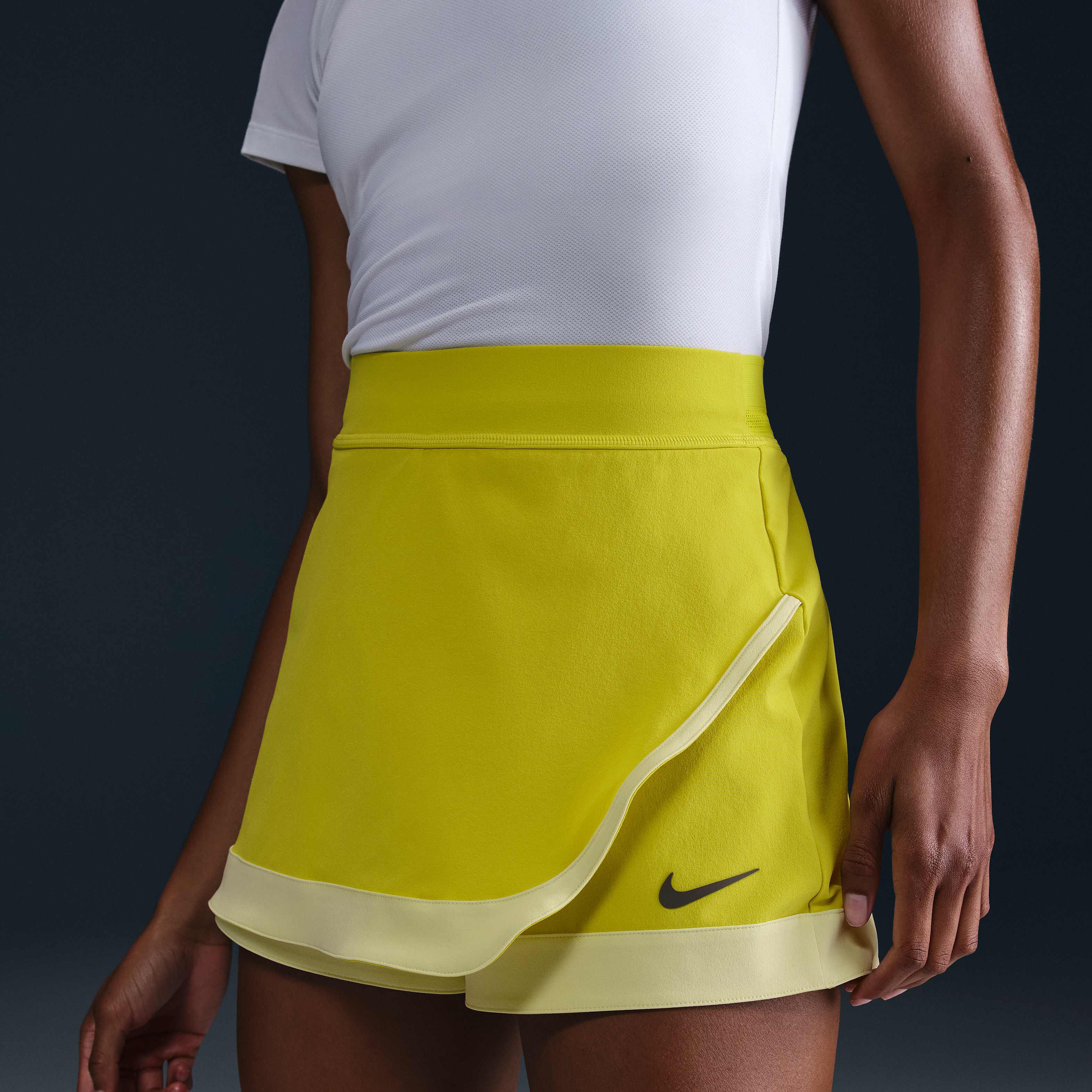 Buy NikeCourt Slam Women's Dri-FIT Tennis Skort - High Voltage/High ...