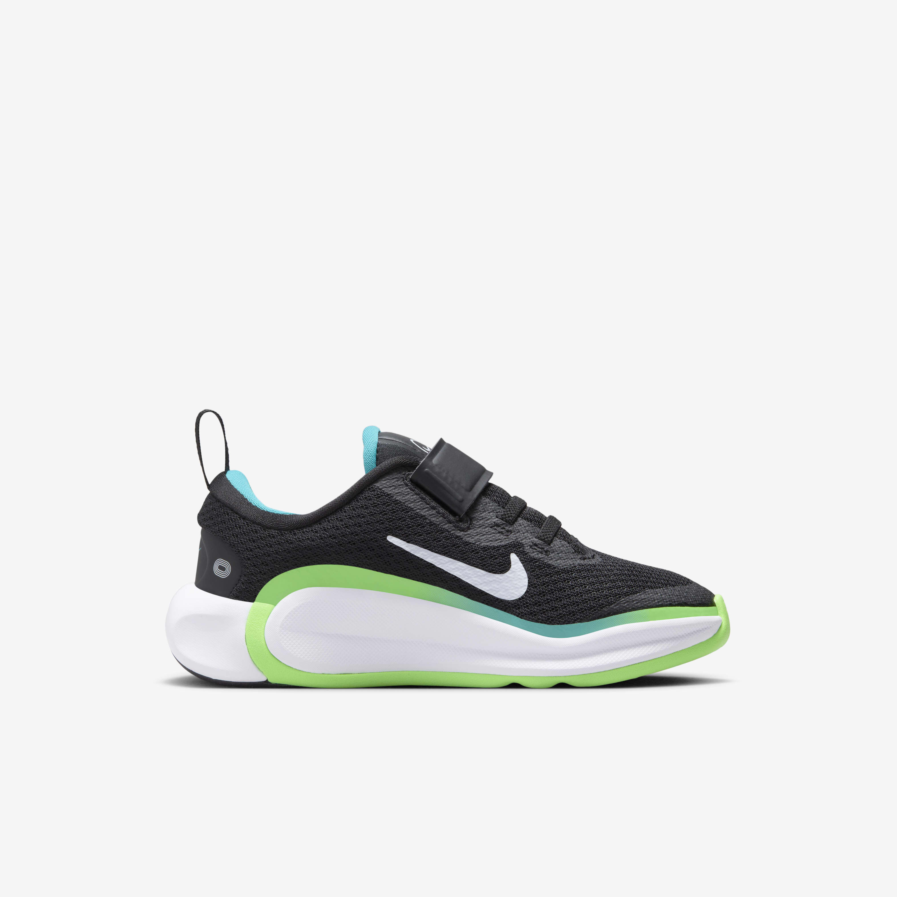 Buy Nike Infinity Flow Younger Kids' Shoes - Black/Aquamarine/Green ...