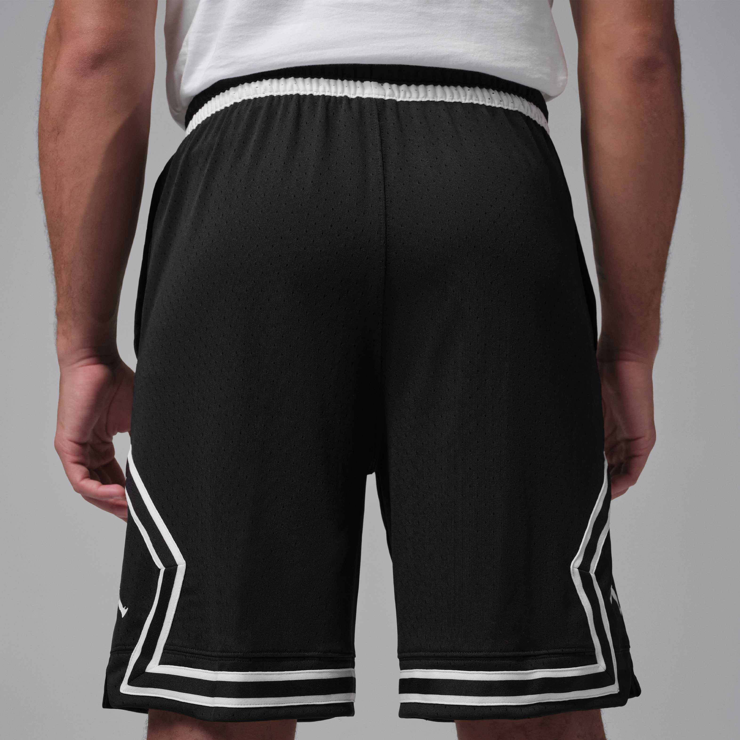 Buy Jordan Sport Men's Dri-FIT 23cms (approx.) Diamond Shorts - Black ...