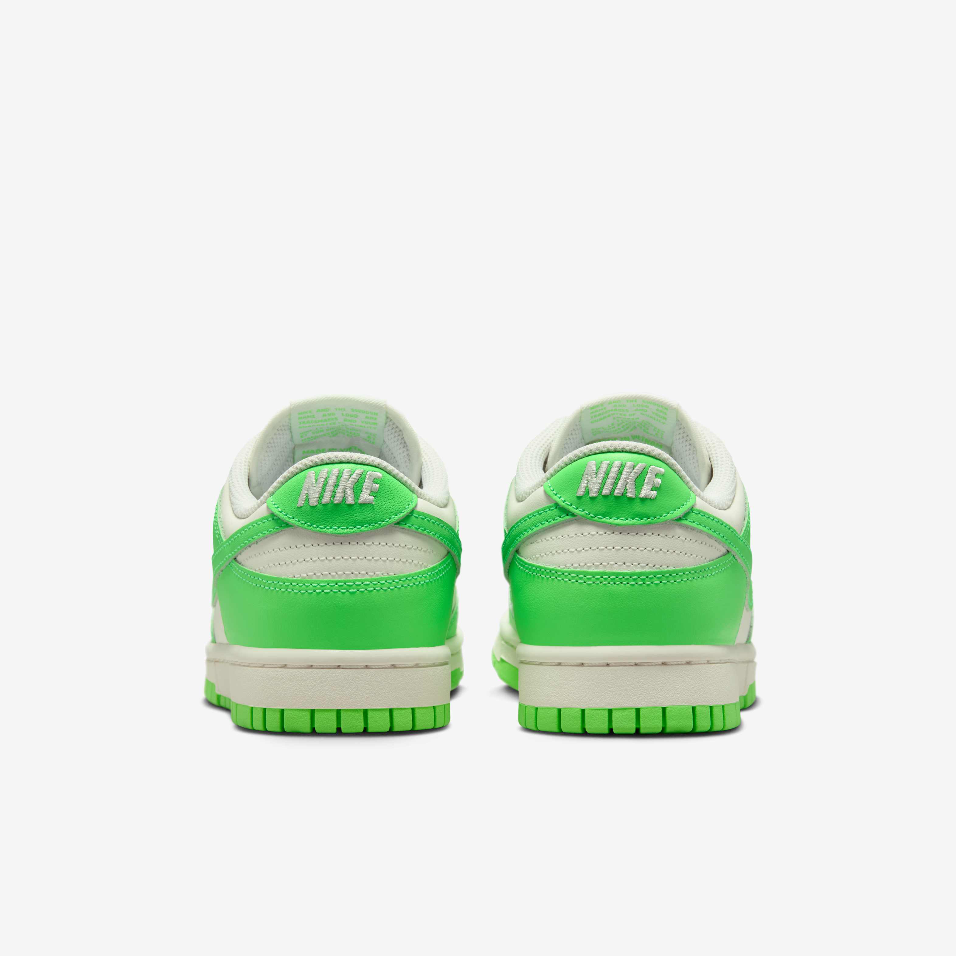 Buy Nike Dunk Low Women's Shoes - Sail/Green Strike @ Nike UAE