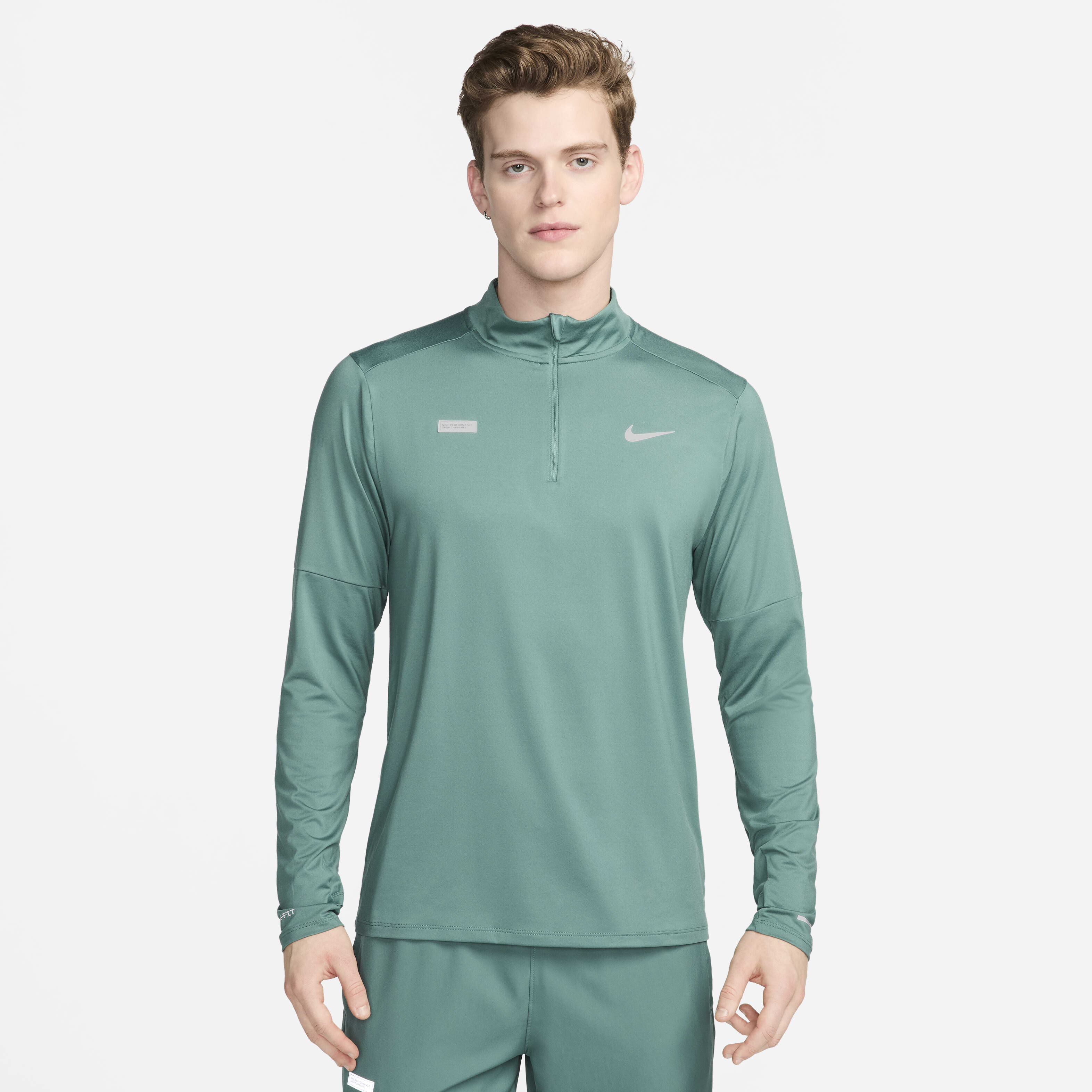Buy Nike Flash Men's Dri-FIT 1/2-zip Running Top - Black | Nike UAE ...