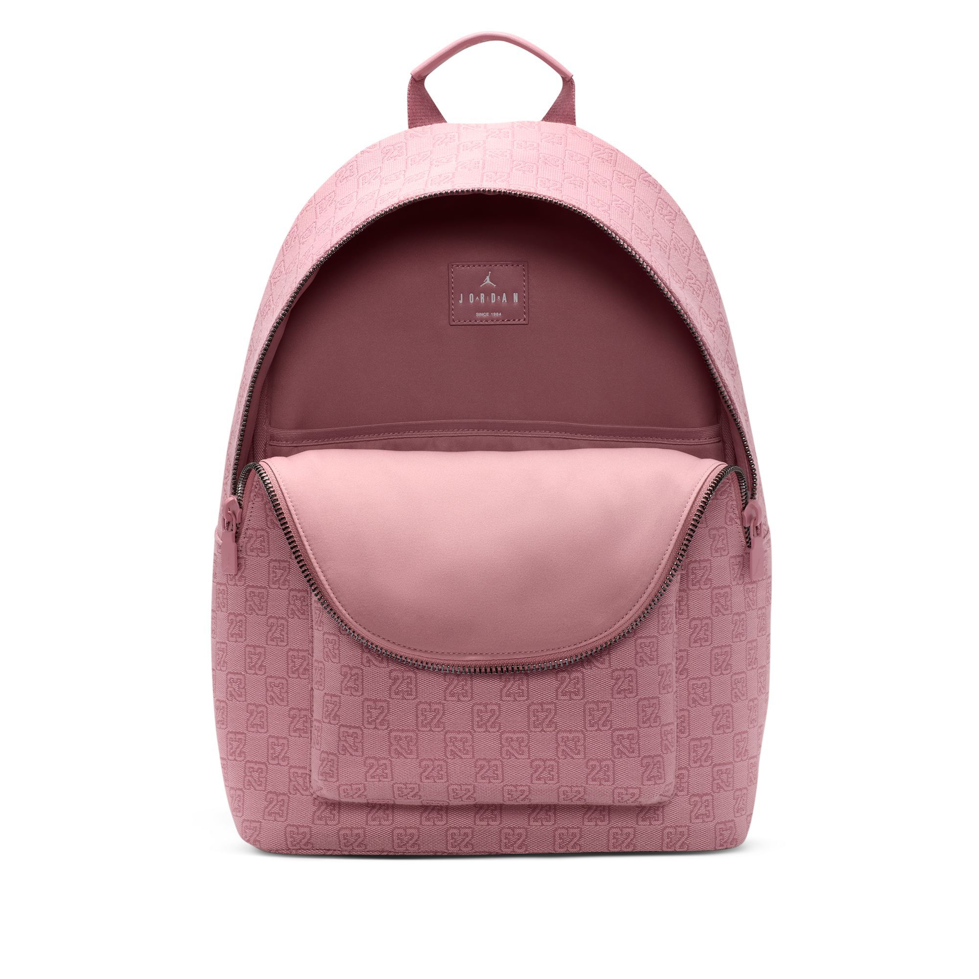Buy Jordan Monogram Backpack Backpack (20L) - Pink Glaze @ Nike UAE