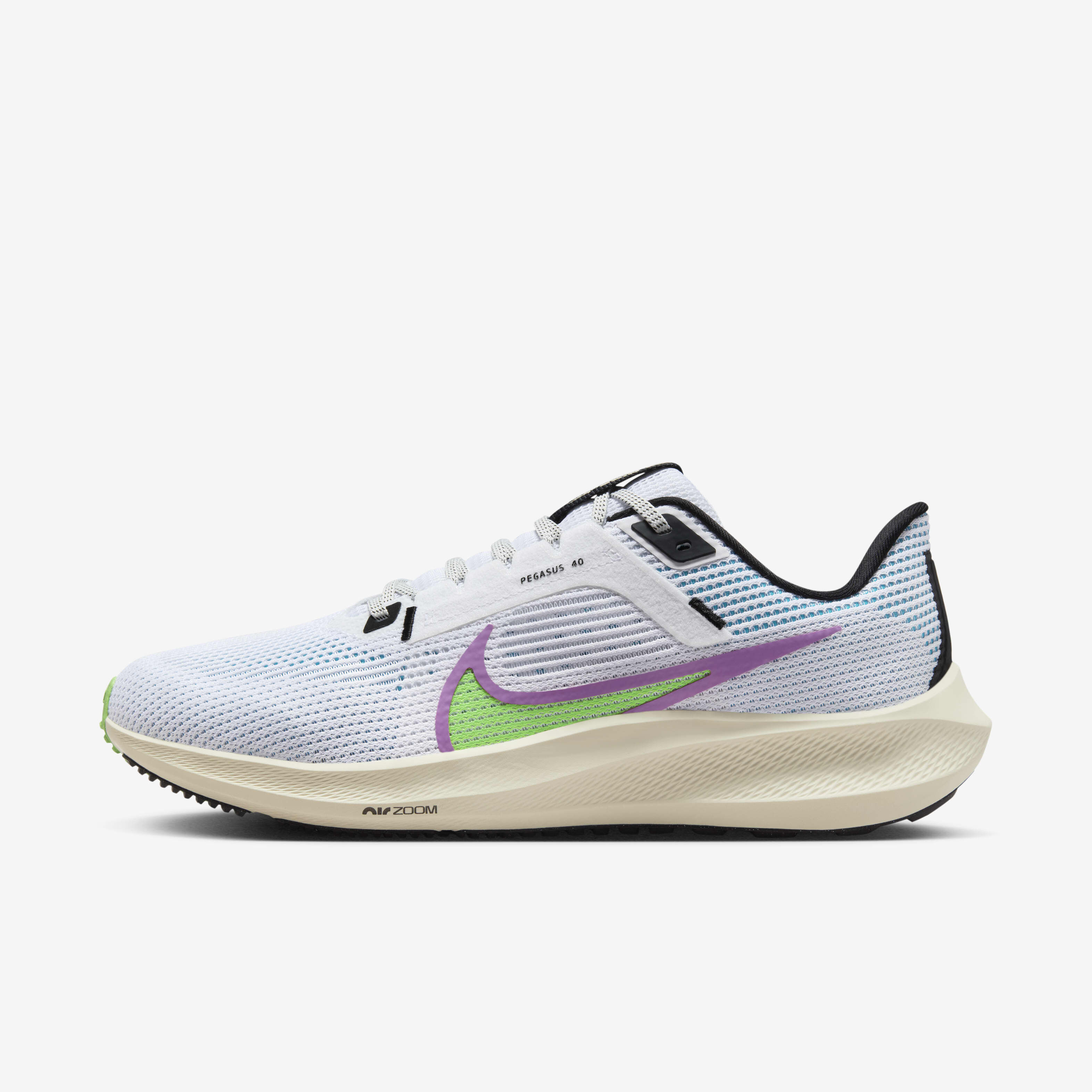 Buy Nike Pegasus 40 SE Men's Road Running Shoes - White/Pale Ivory/Rush ...