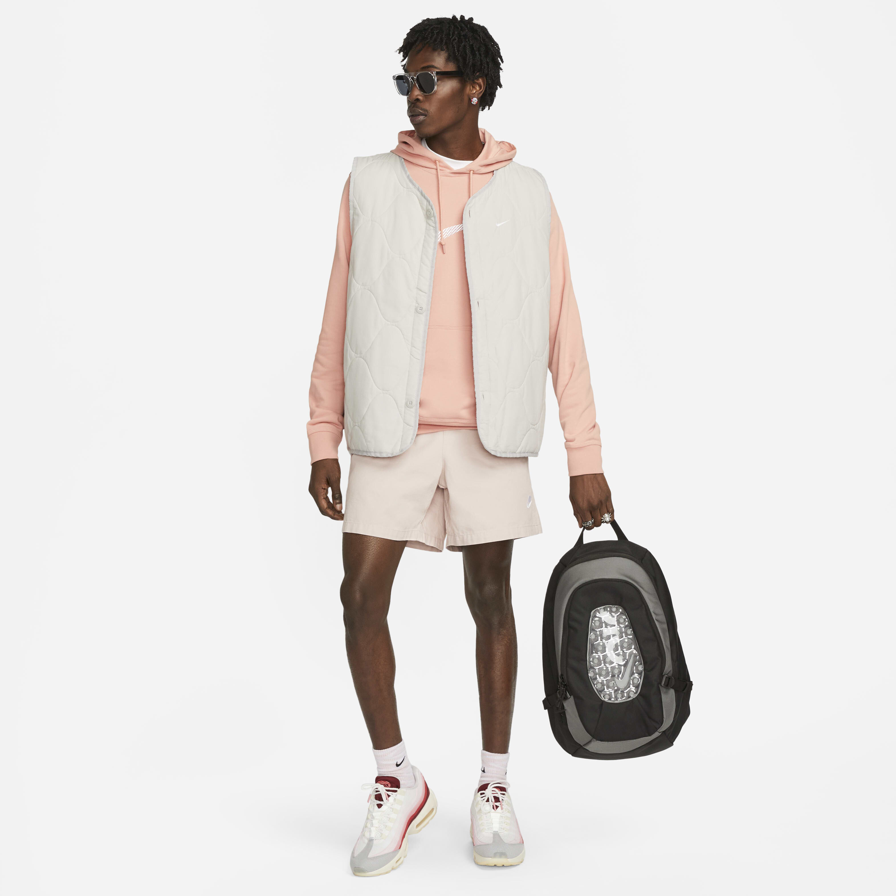 Buy Nike Air Backpack (17L) - Black/Iron Grey/White | Nike UAE Official