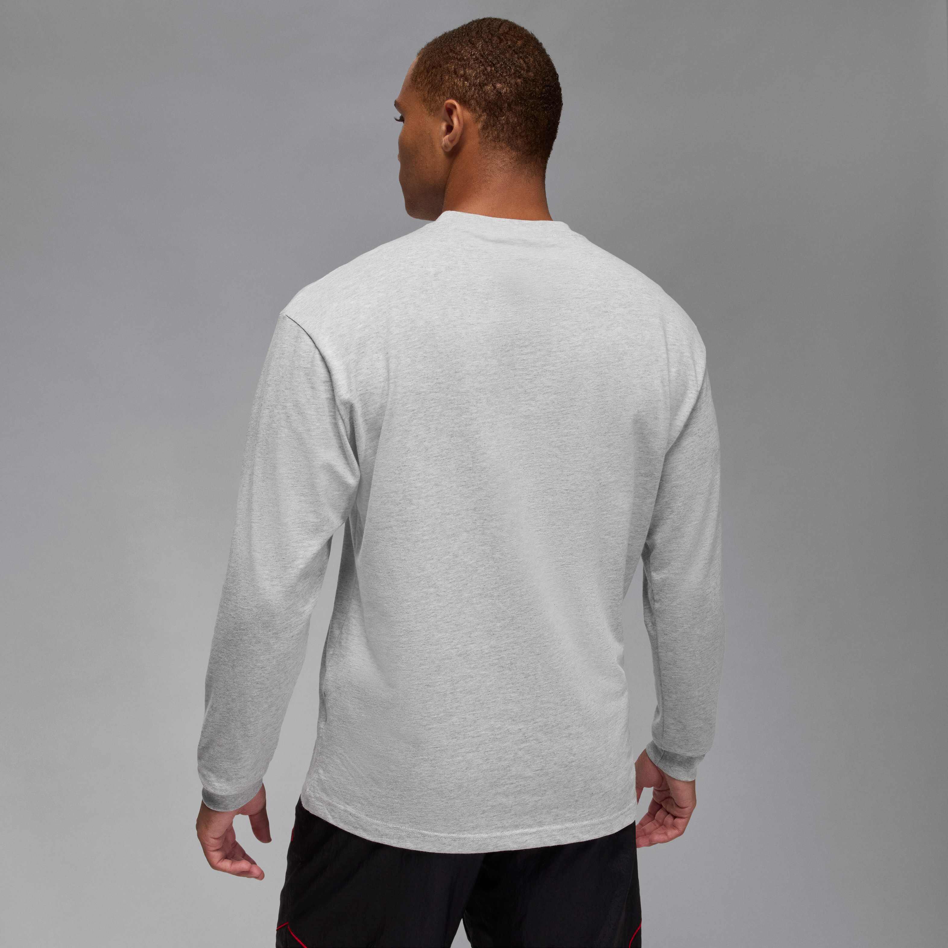Buy Jordan Jumpman Men's Long-Sleeve T-Shirt - Grey Heather/Black ...