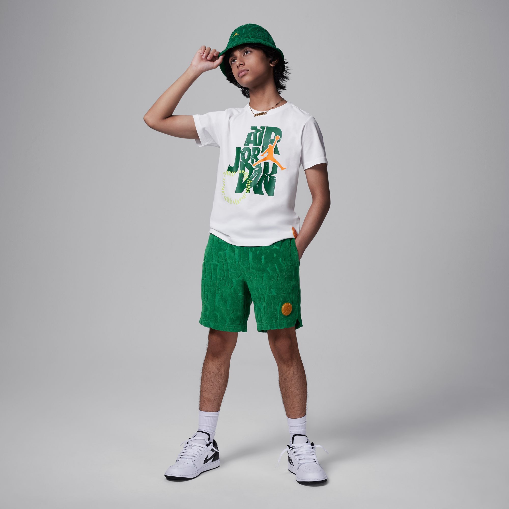 Buy Jordan Fuel Up, Cool Down Big Kids' Graphic T-Shirt - White | Nike ...