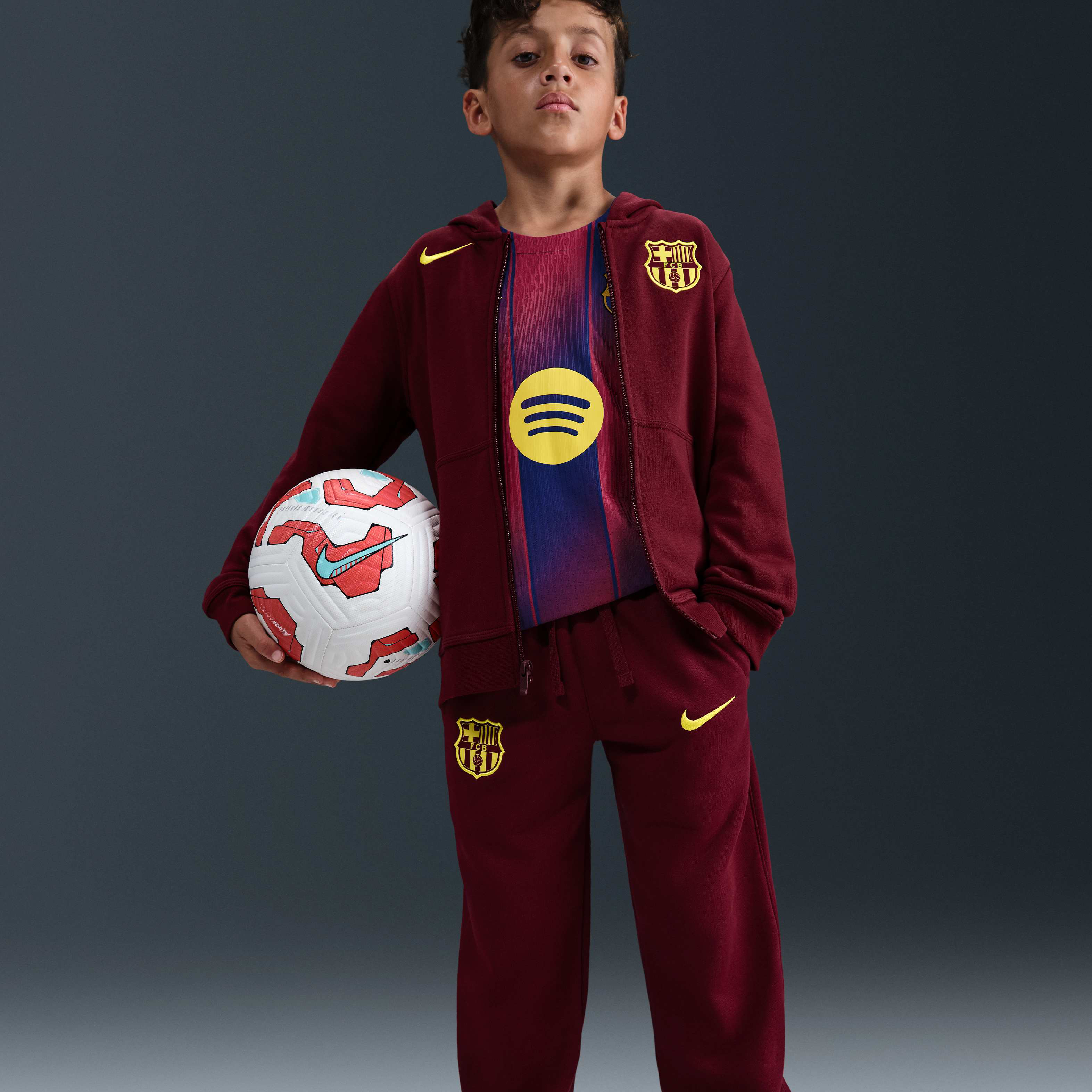 Buy F.C. Barcelona Club Fourth Older Kids' (Boys') Nike Football ...