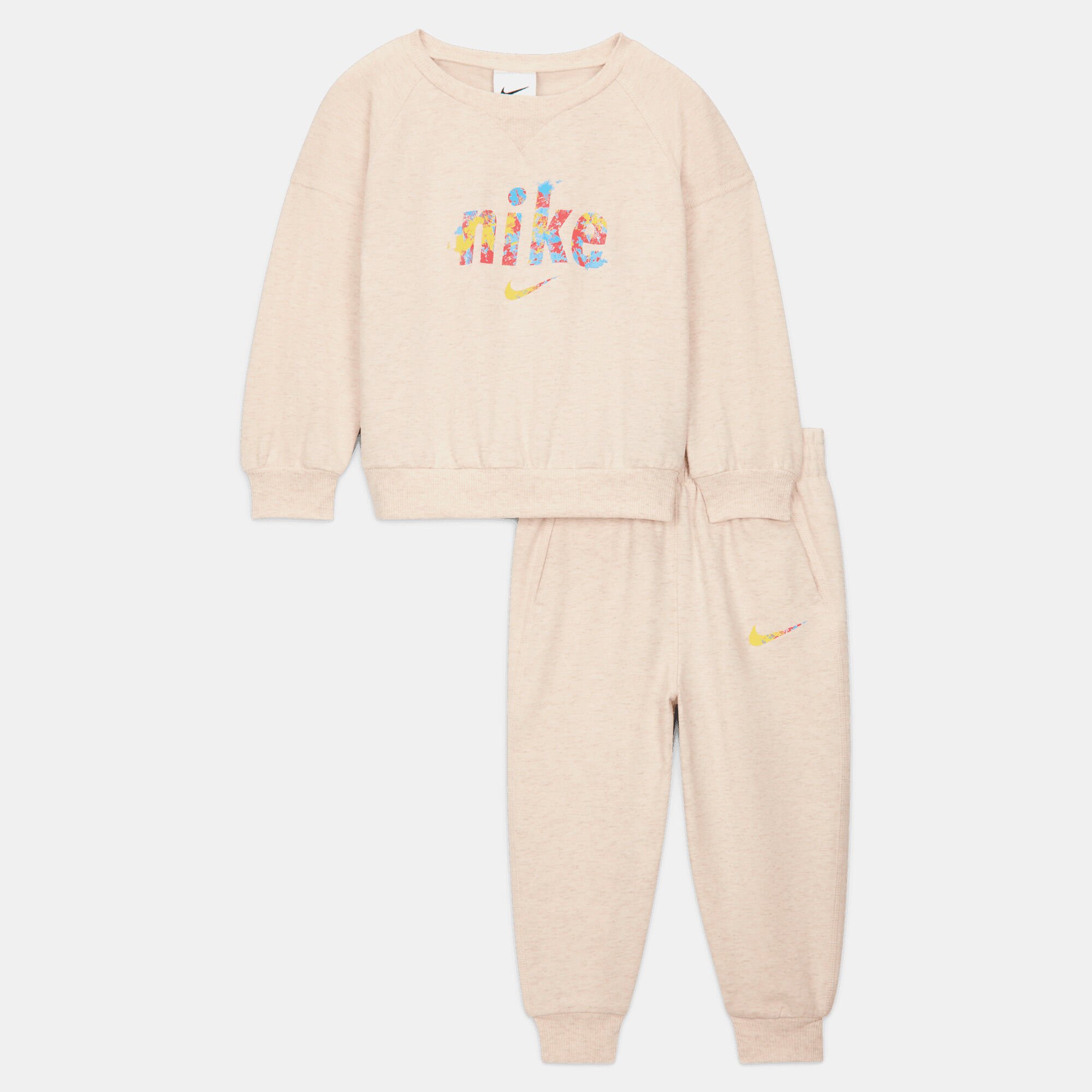 Buy Nike E1D1 Baby (12-24M) French Terry 2-Piece Graphic Crew Set ...