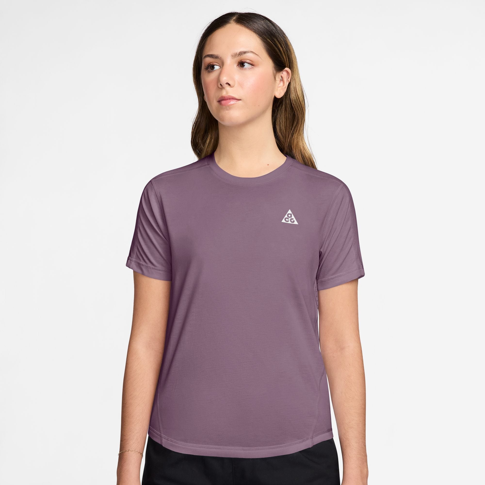 Buy Nike ACG Women's Dri-FIT Short-Sleeve Trail Running Top - Violet ...