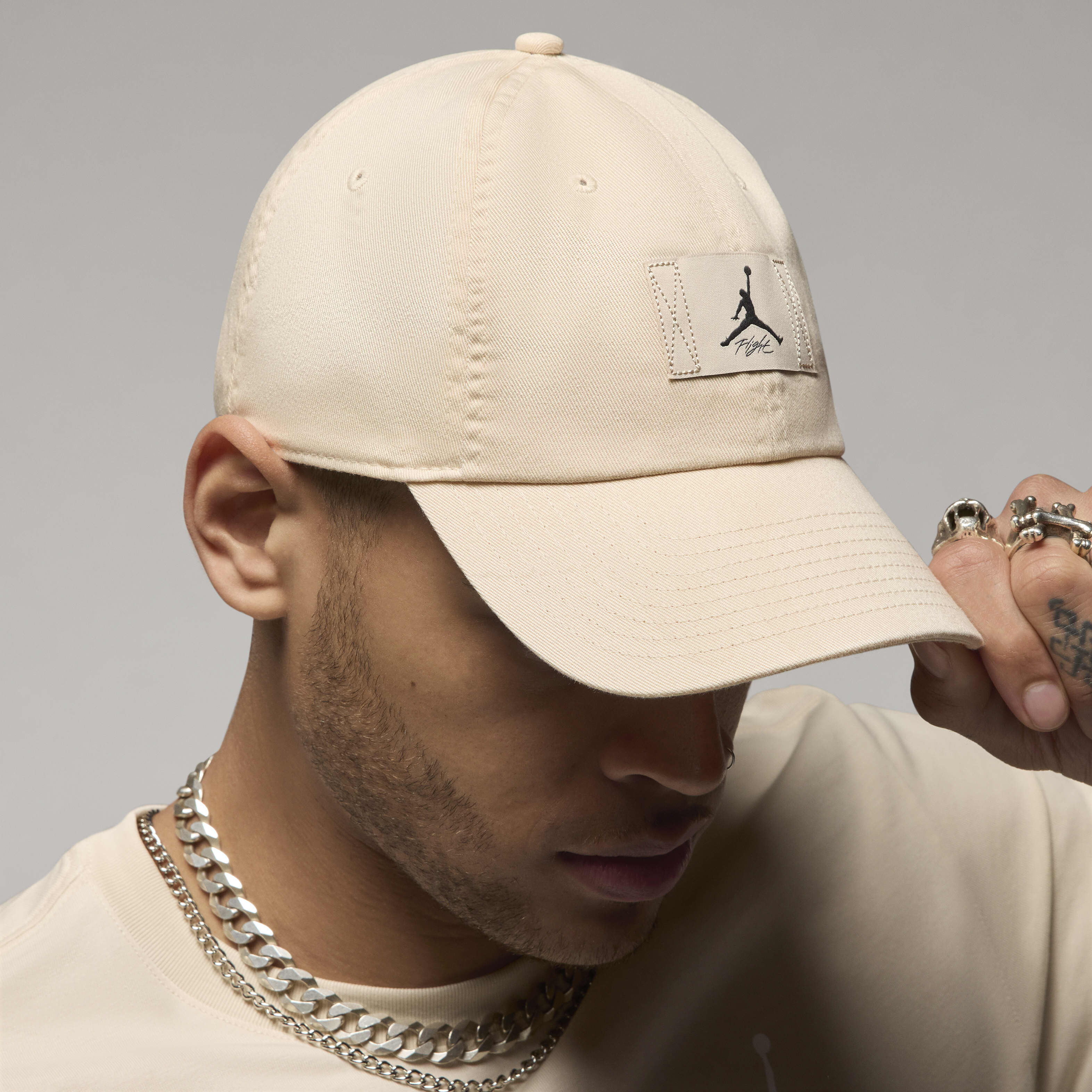 Buy Jordan Club Cap Adjustable Hat - Legend Light Brown/Black | Nike ...