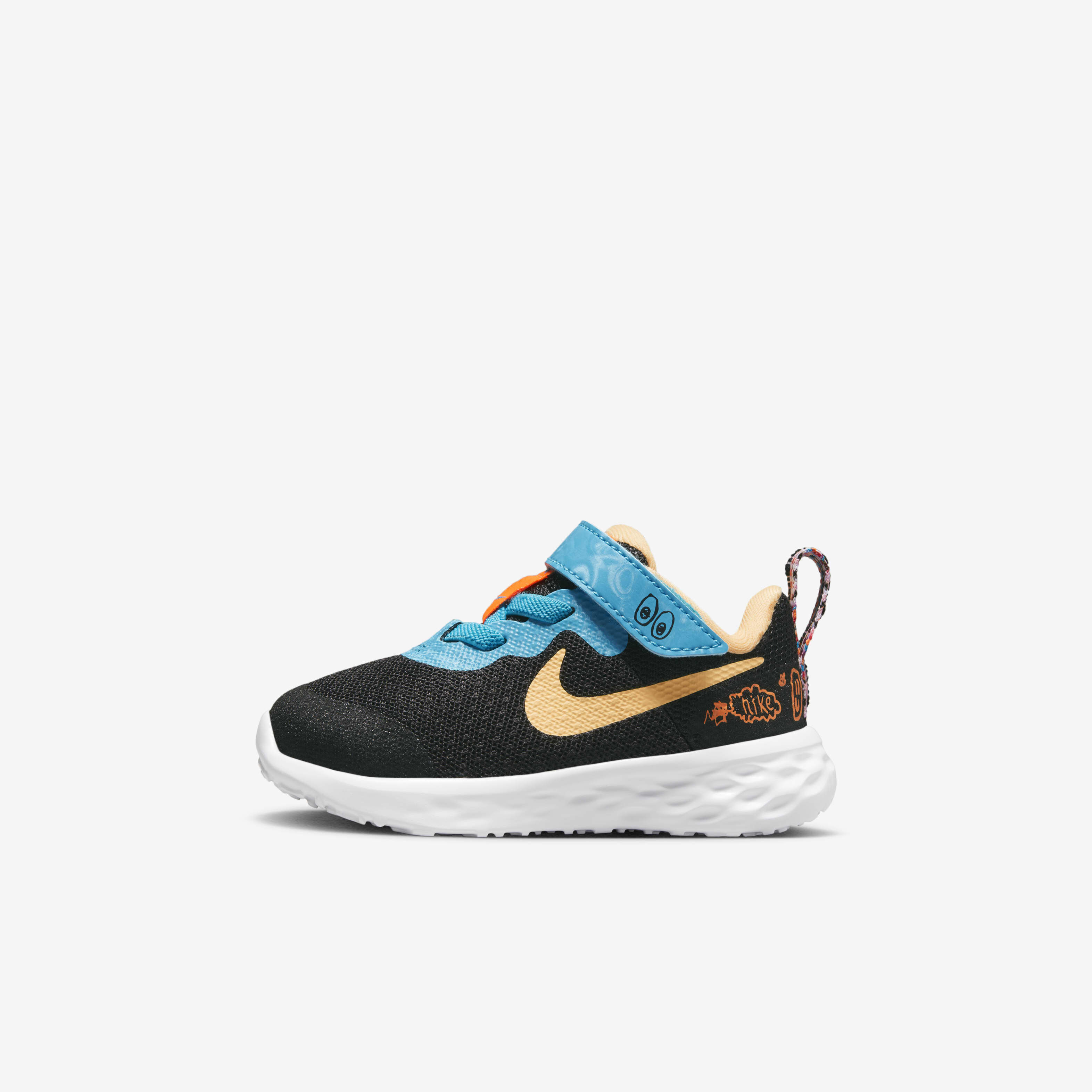 Buy Nike Revolution 6 SE Baby/Toddler Shoes - Black/Blue Lightning ...