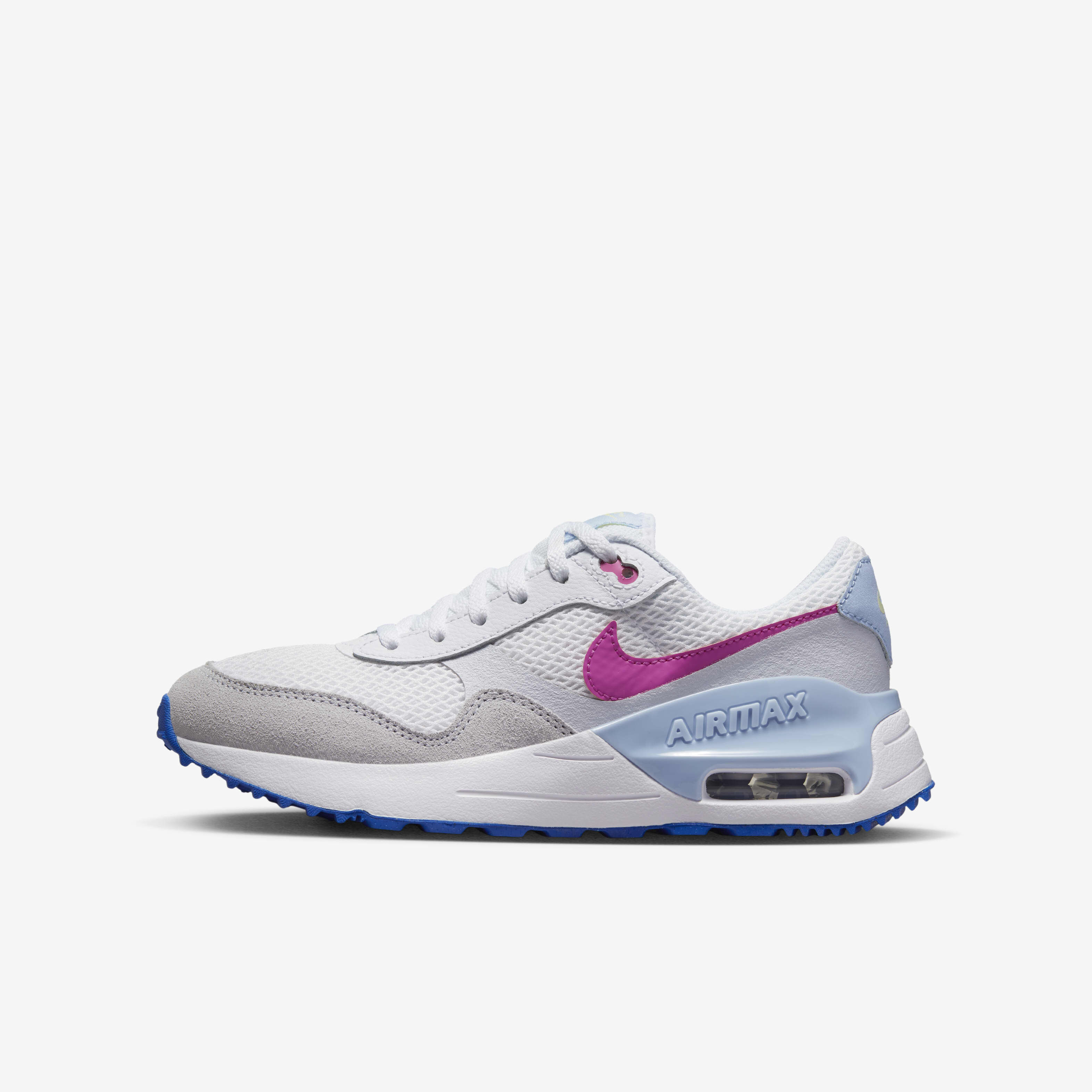 Buy Nike Air Max SYSTM Older Kids' Shoes - White/Football Grey/Hyper ...