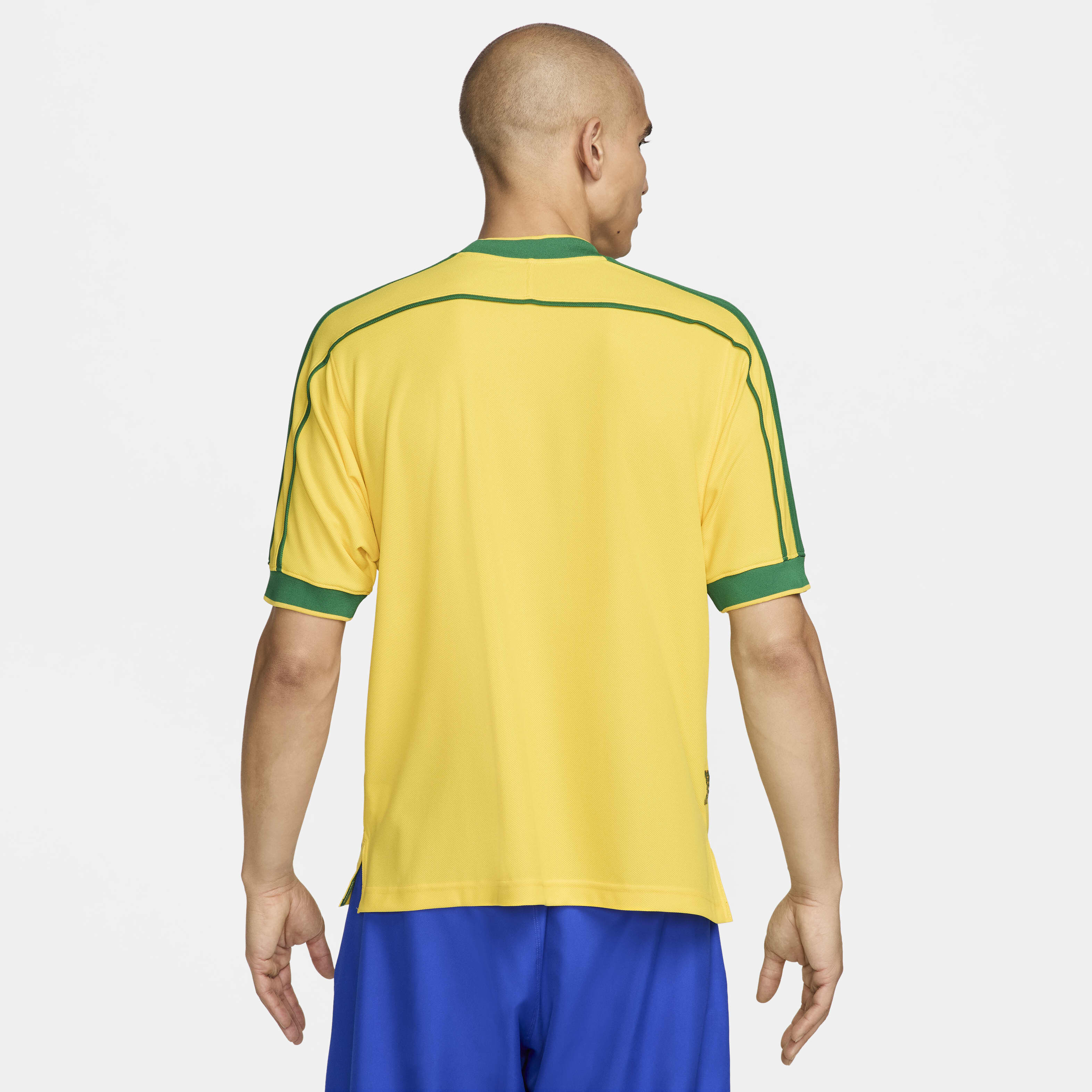 Buy Brazil 1998 Reissue Men's Nike Football Replica Shirt - Varsity ...