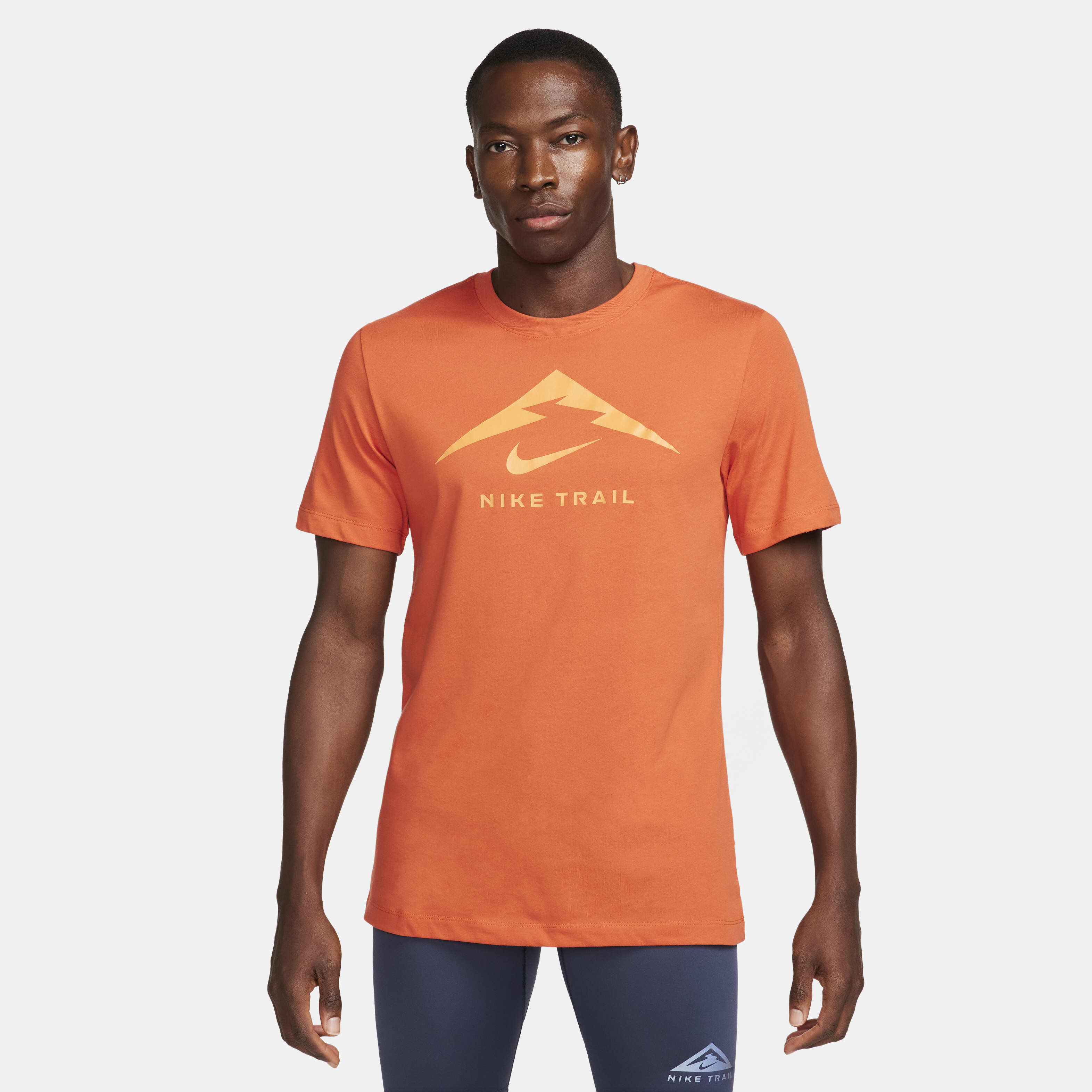 Buy Nike Dri-FIT Men's Trail Running T-Shirt - Cosmic Clay @ Nike UAE